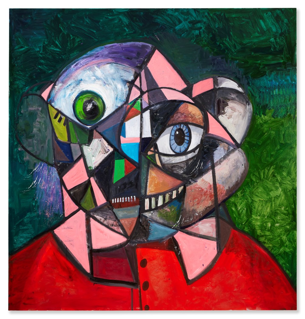 GEORGE CONDO (B. 1957), Monumental Abstract Self-Portrait | Christie's