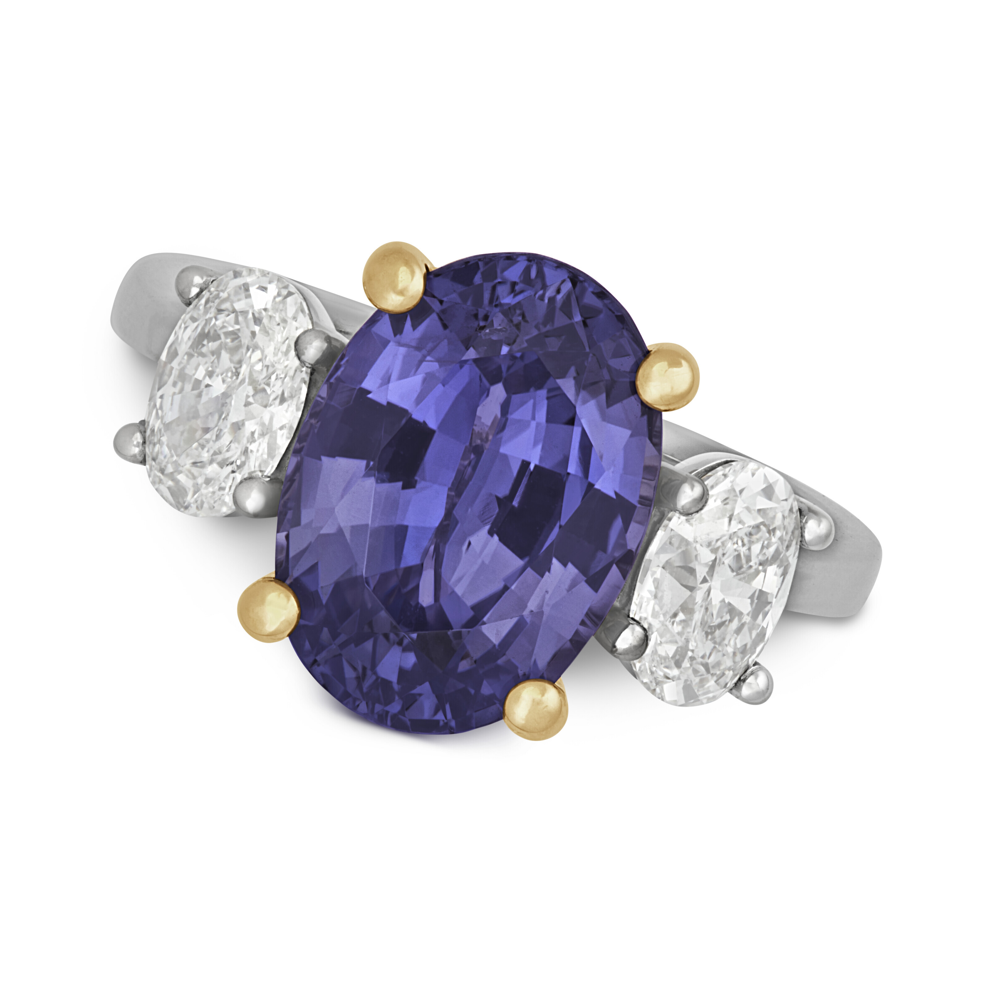 COLORED SAPPHIRE AND DIAMOND RING, | Christie’s