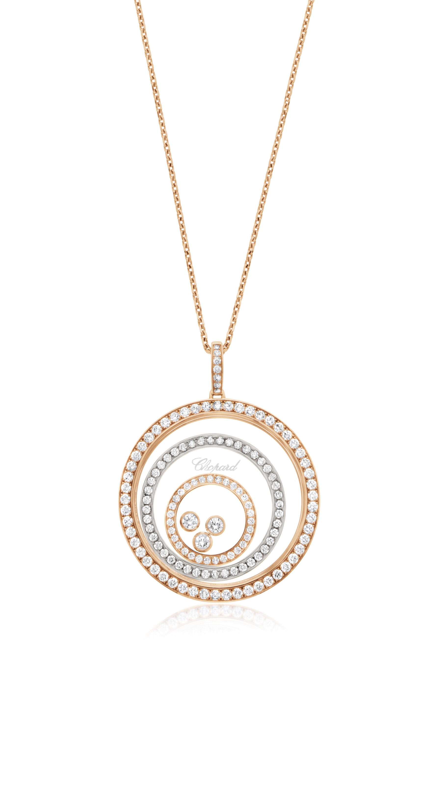NO RESERVE | CHOPARD DIAMOND 'HAPPY SPIRIT' PENDANT-NECKLACE, | Christie’s