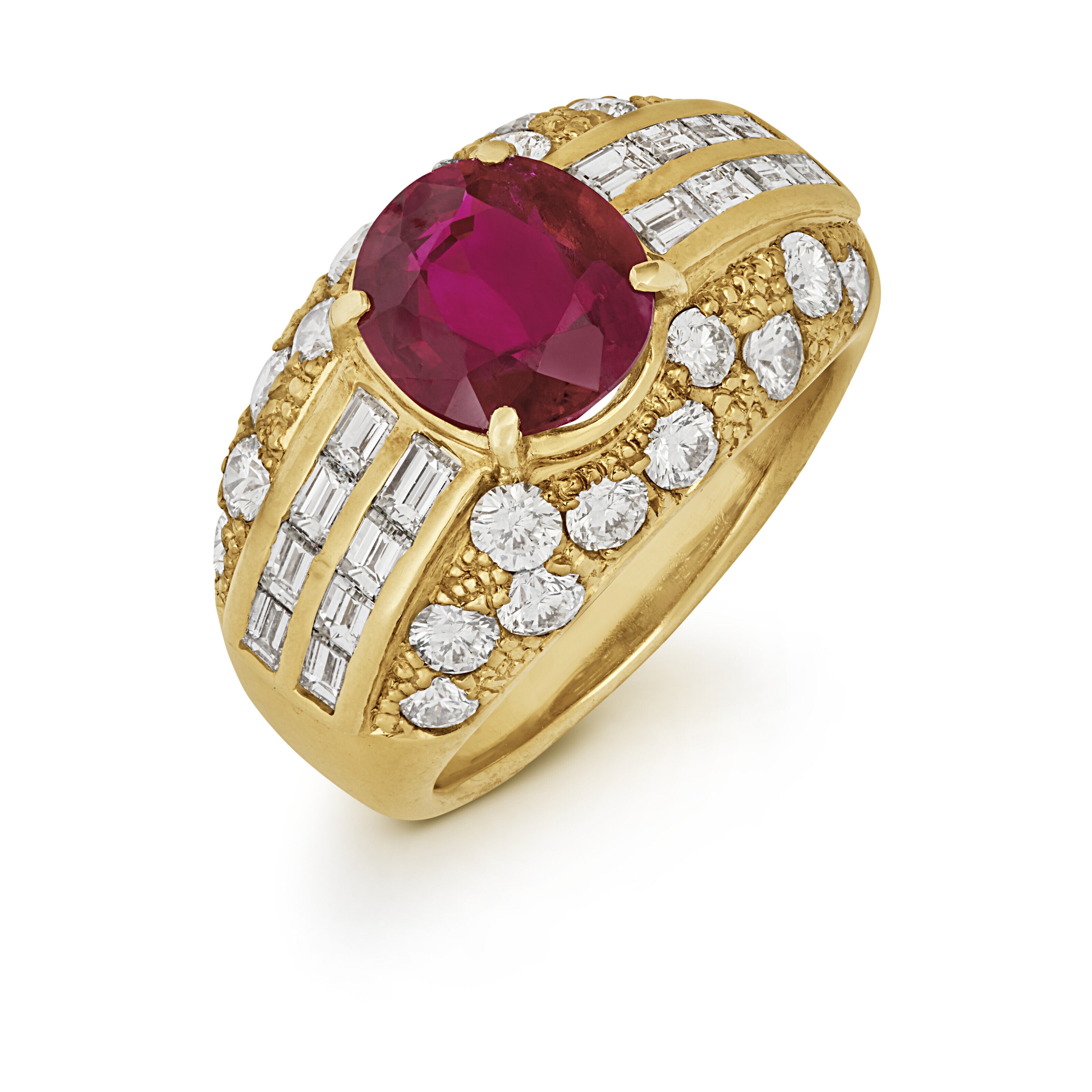 NO RESERVE | RUBY AND DIAMOND RING, | Christie’s