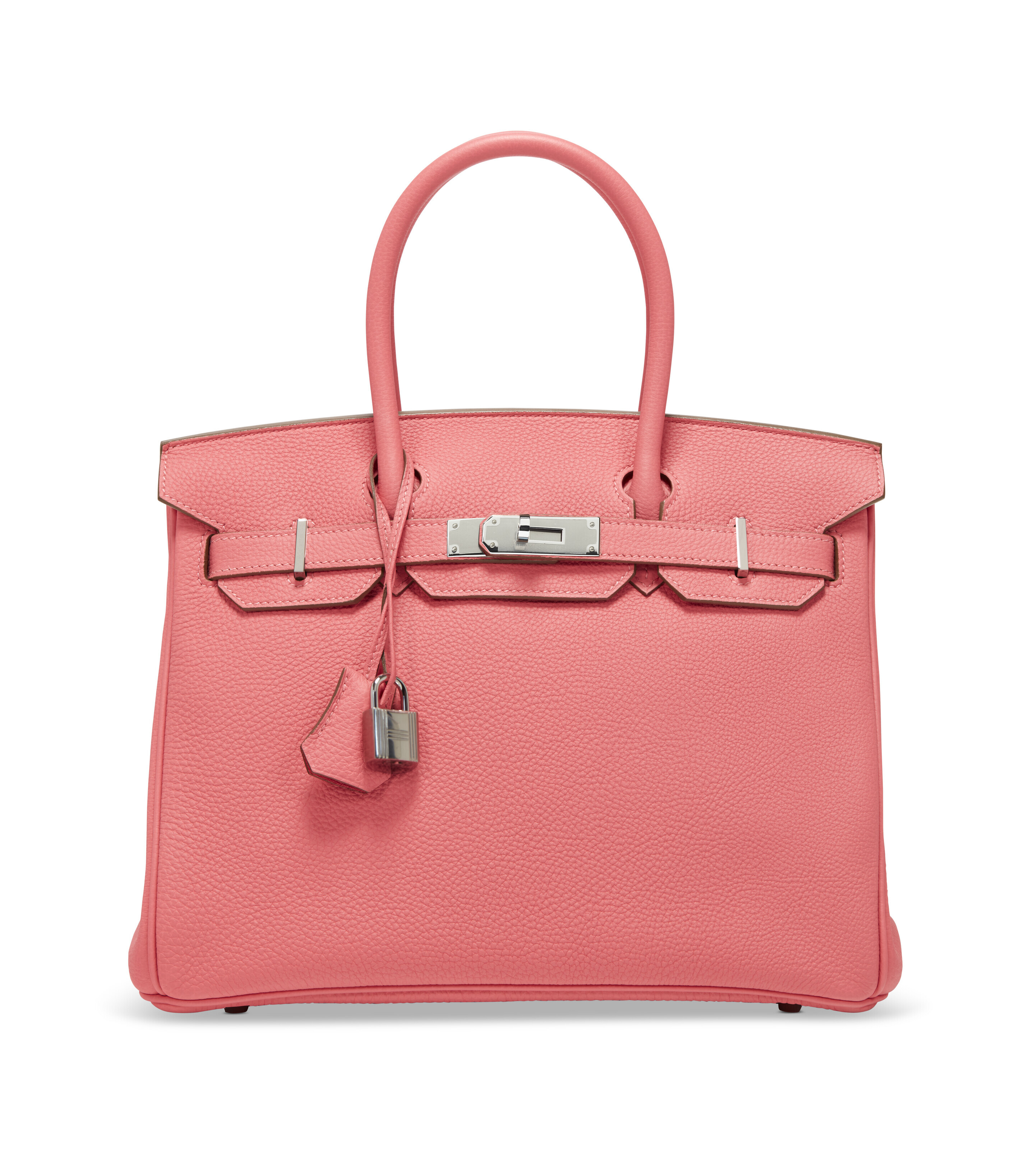 A ROSE LIPSTICK TOGO LEATHER BIRKIN 30 WITH PALLADIUM HARDWARE, HERMÈS ...