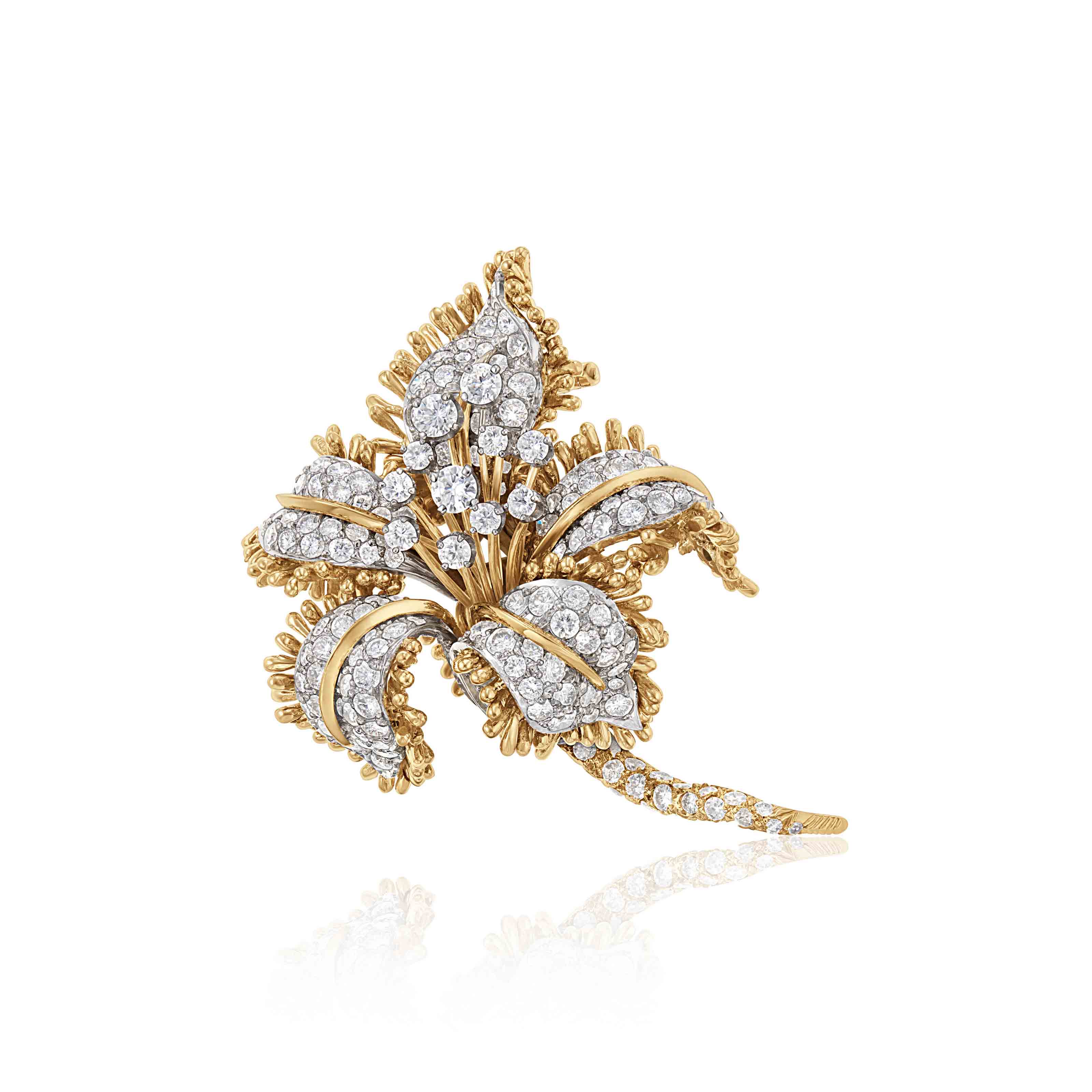 DAVID WEBB DIAMOND BROOCH, | Christie’s