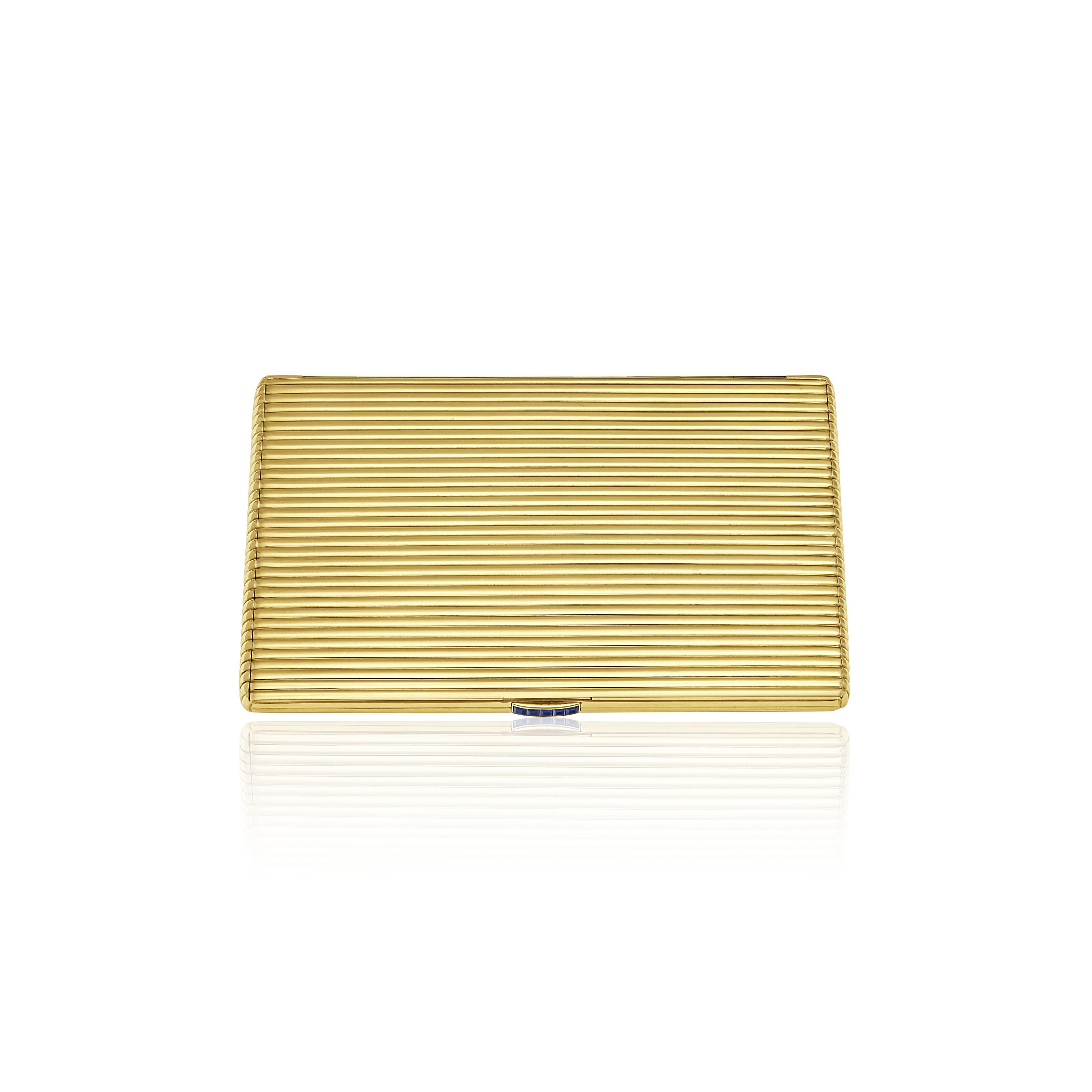 NO RESERVE | CARTIER SAPPHIRE AND GOLD CASE, | Christie’s