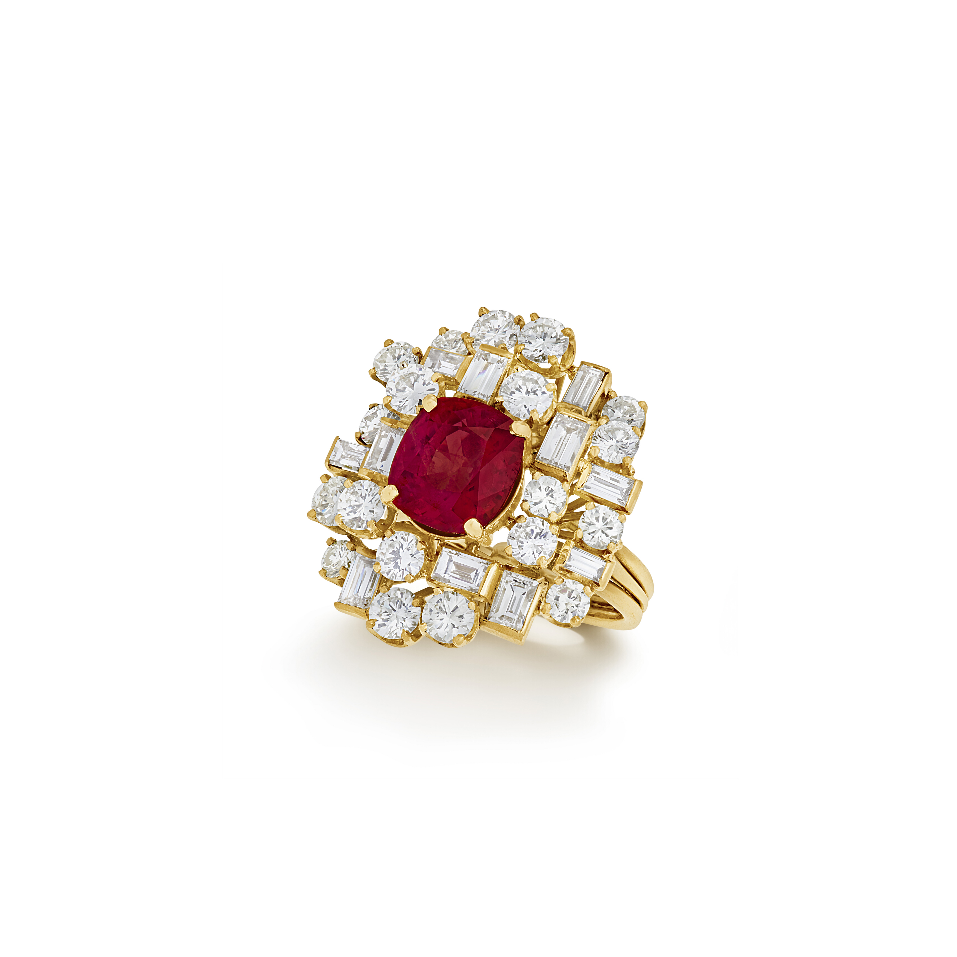 NO RESERVE | RUBY AND DIAMOND RING, | Christie’s