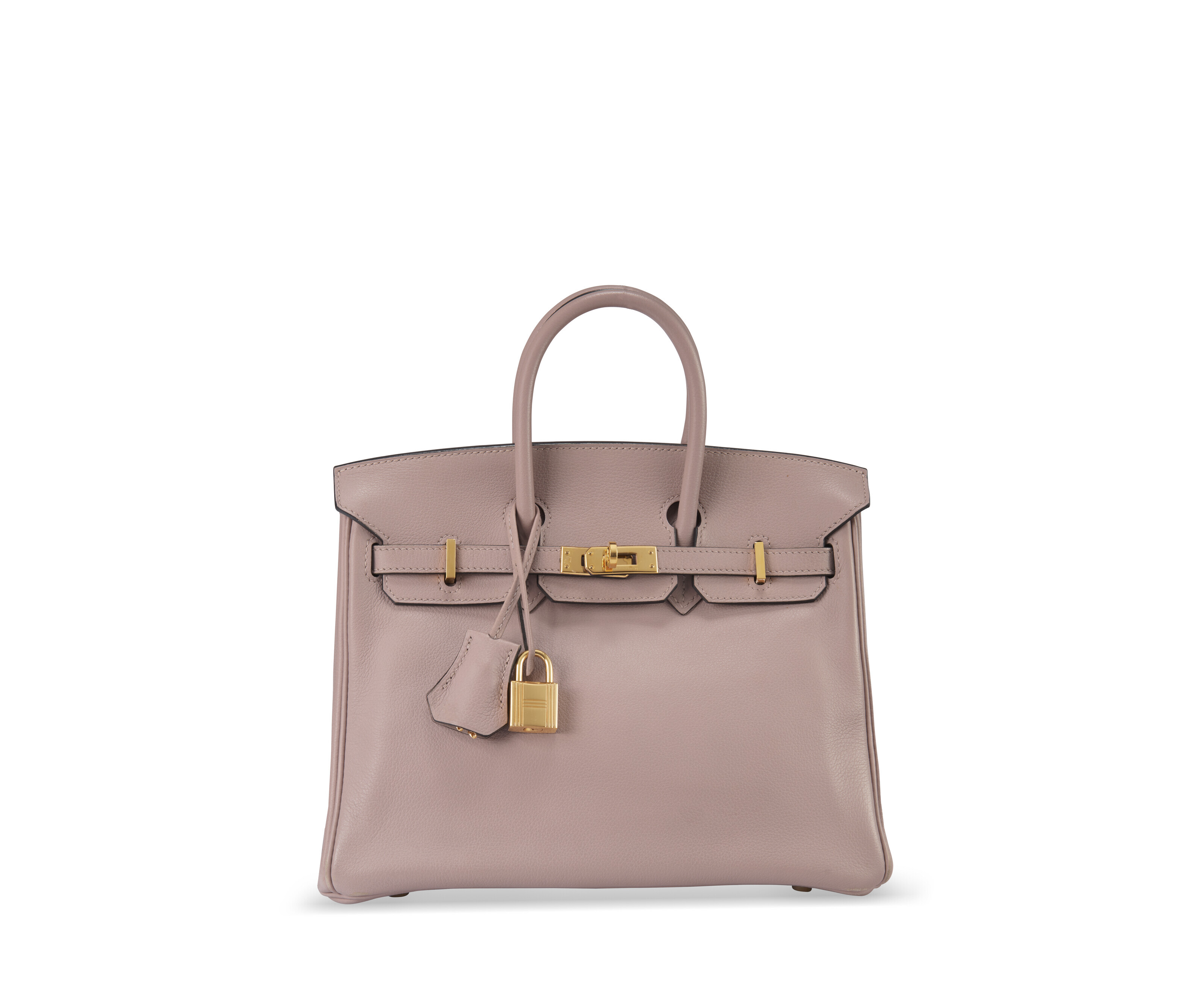 A GLYCINE EVERCOLOR LEATHER BIRKIN 25 WITH GOLD HARDWARE, HERMÈS, 2015 ...