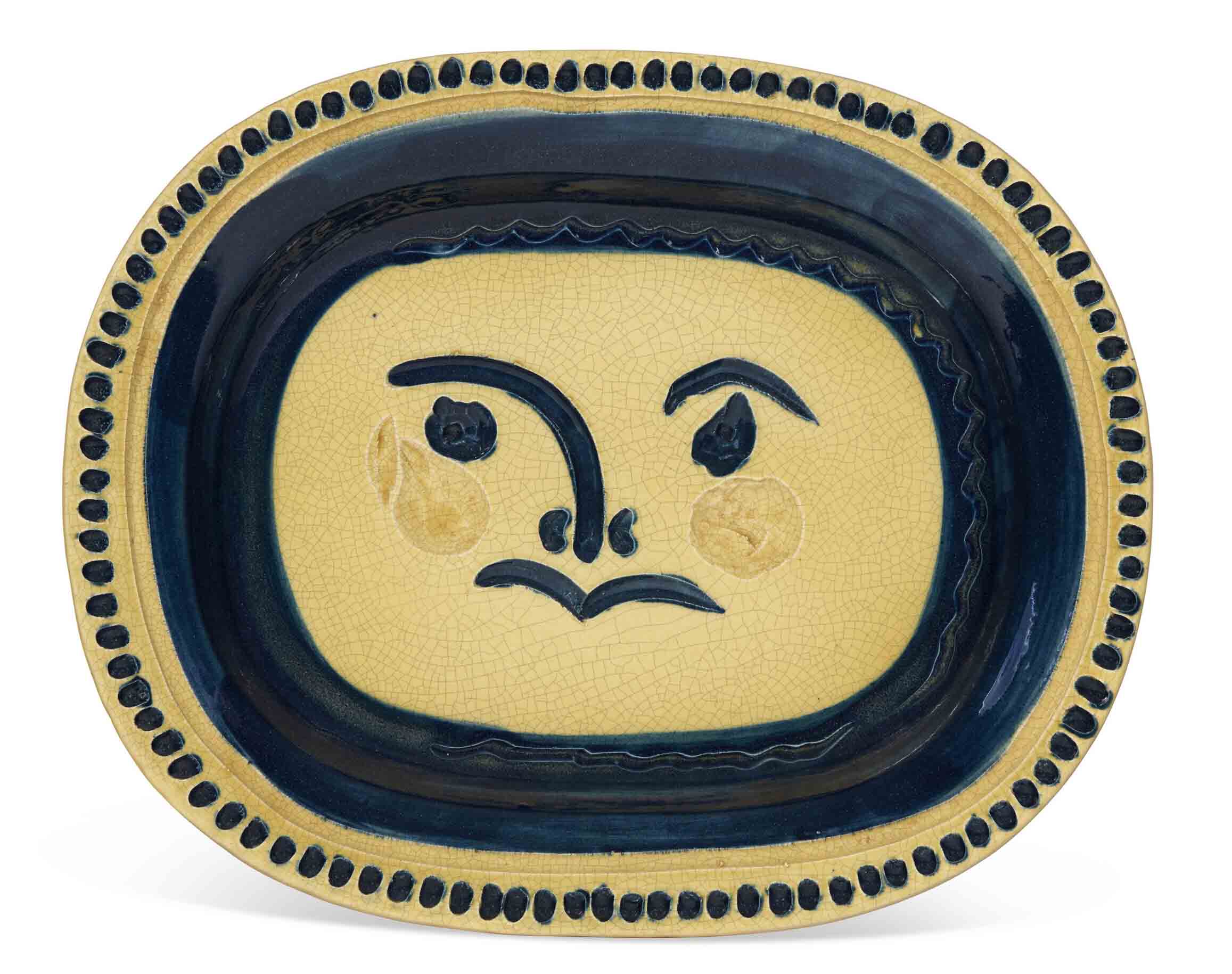 PABLO PICASSO (1881-1973), Visage gravé, fond grège (A.R. 29) | Christie’s