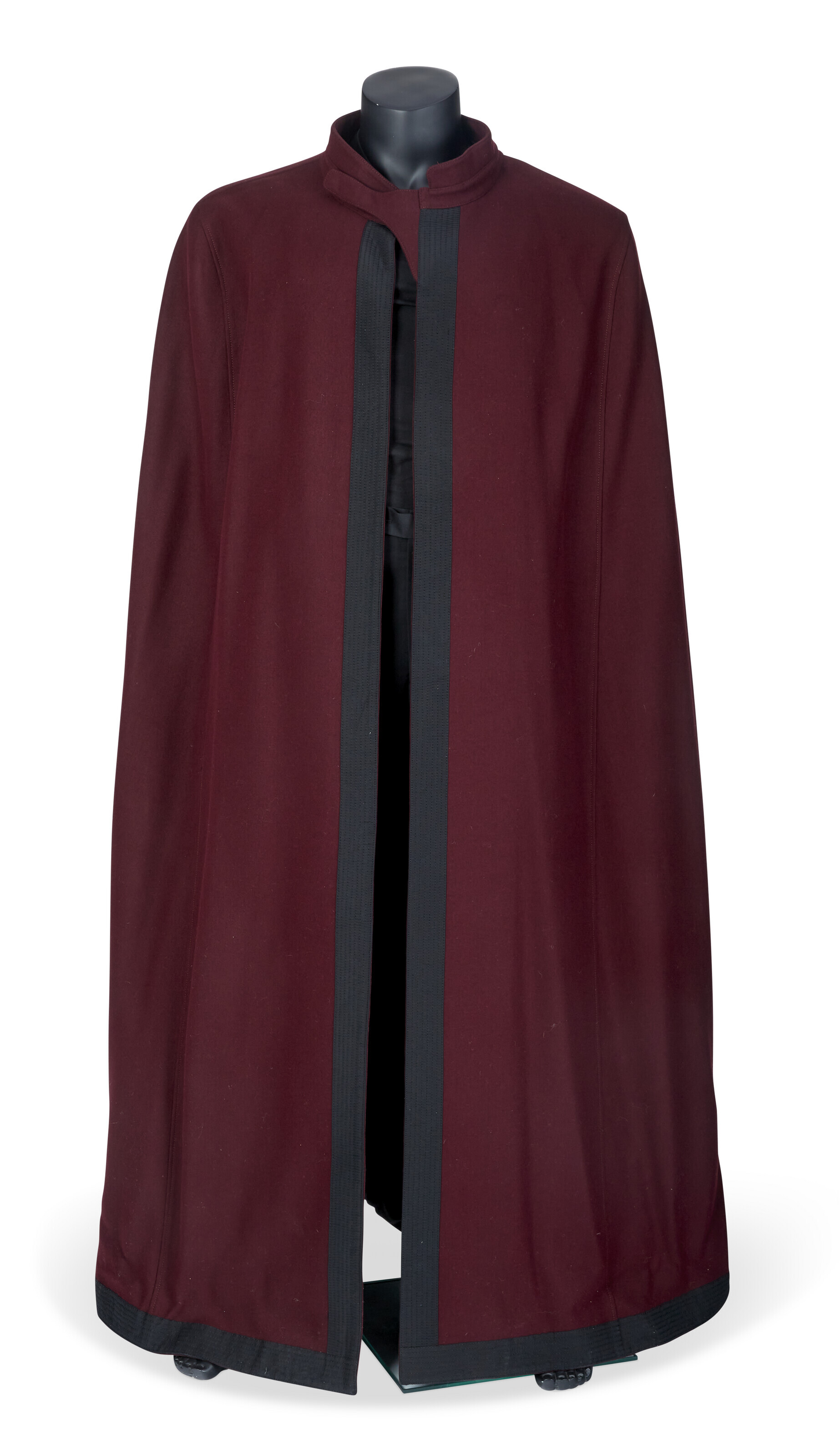 A MAROON FELTED WOOL CLOAK, PUBLIC SCHOOL, CIRCA 21ST CENTURY | Christie’s