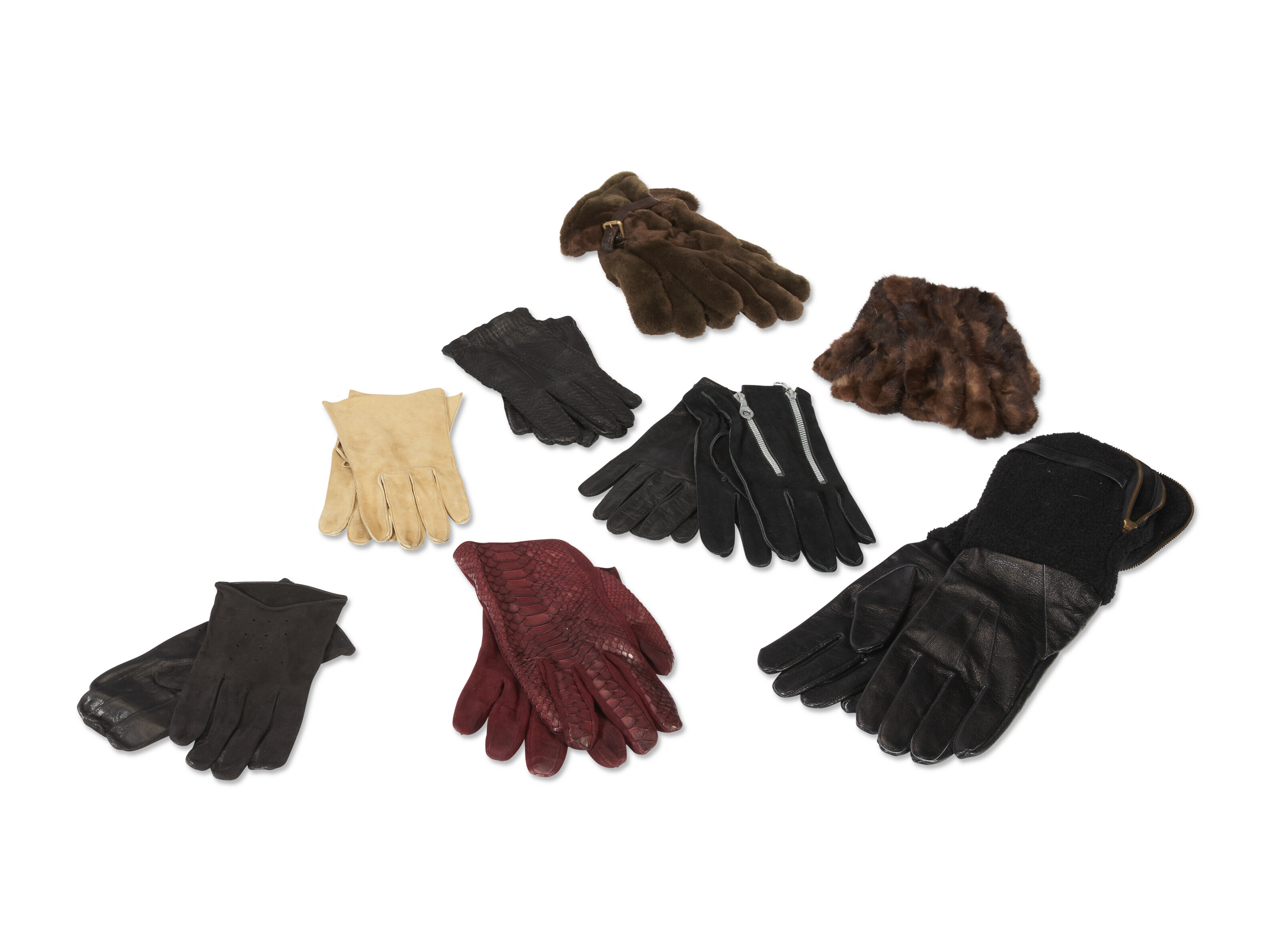 A Group of Nine Designer Gloves, | Christie’s