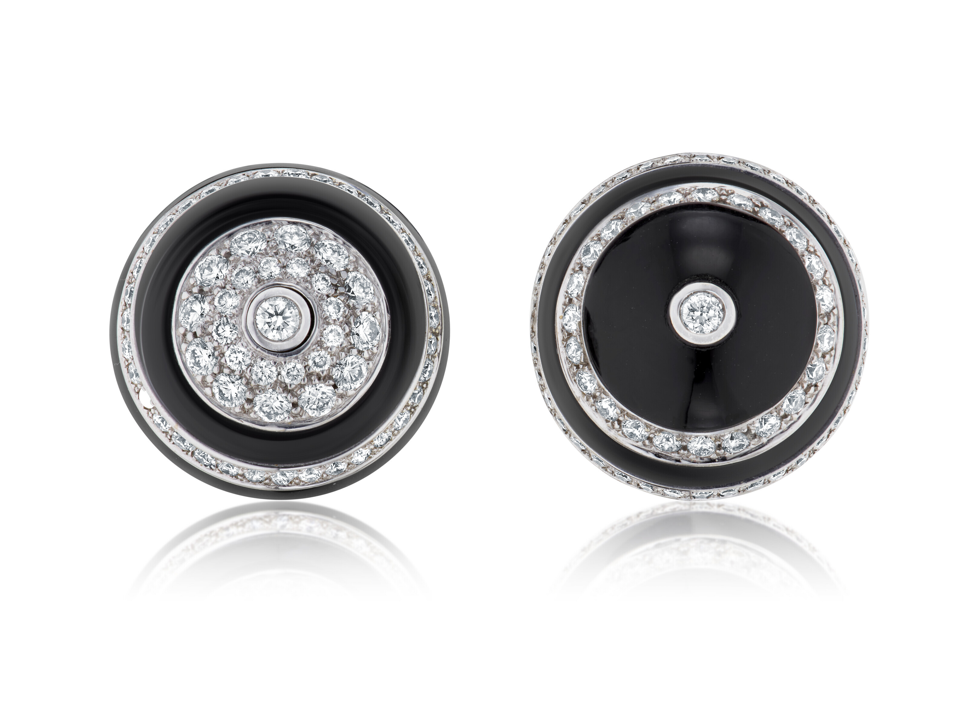 CHANEL ONYX AND DIAMOND CUFFLINKS, | Christie’s