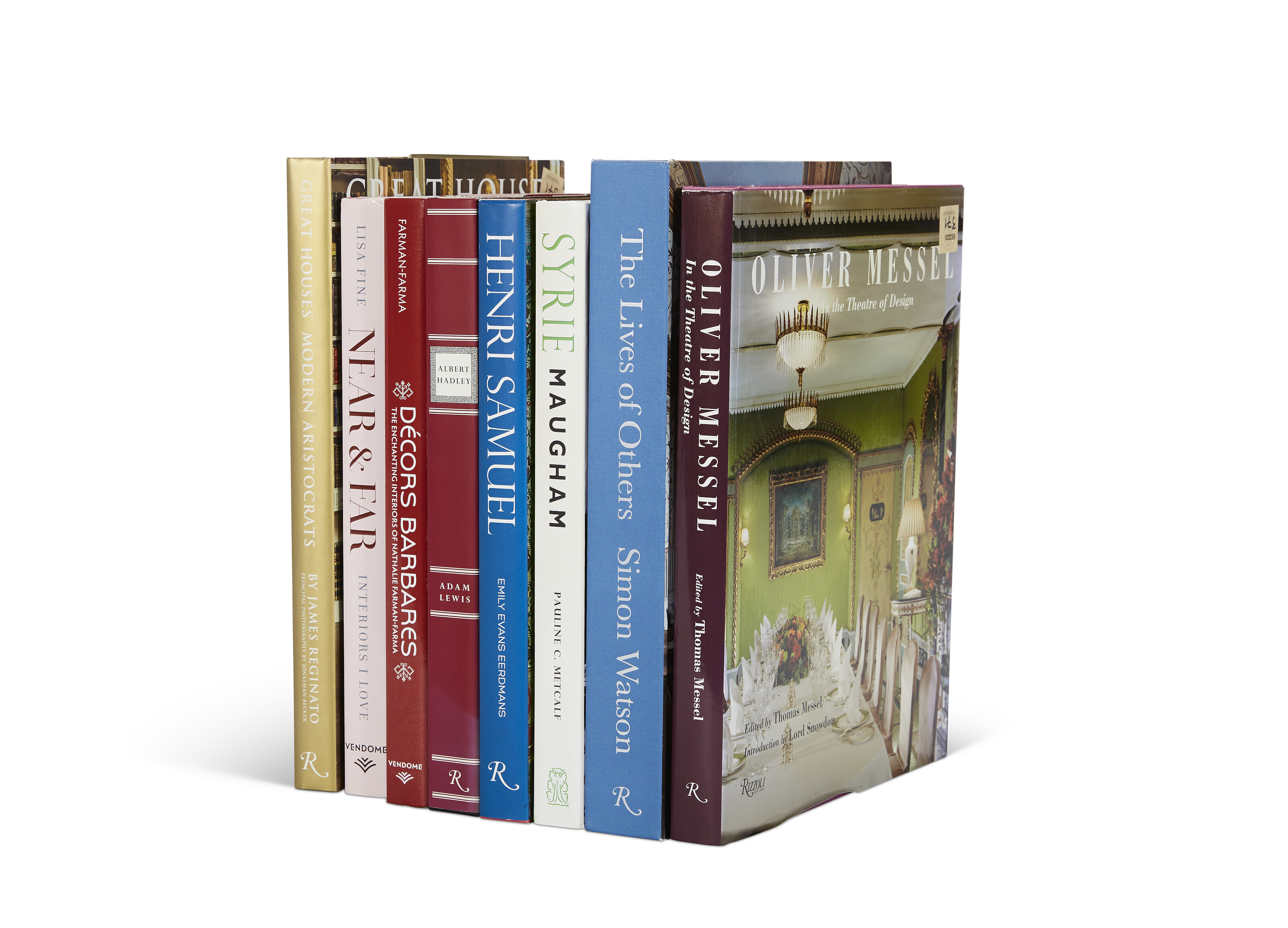 A GROUP OF SIXTEEN BOOKS RELATED TO INTERIOR DESIGN, DECORATION, AND ...