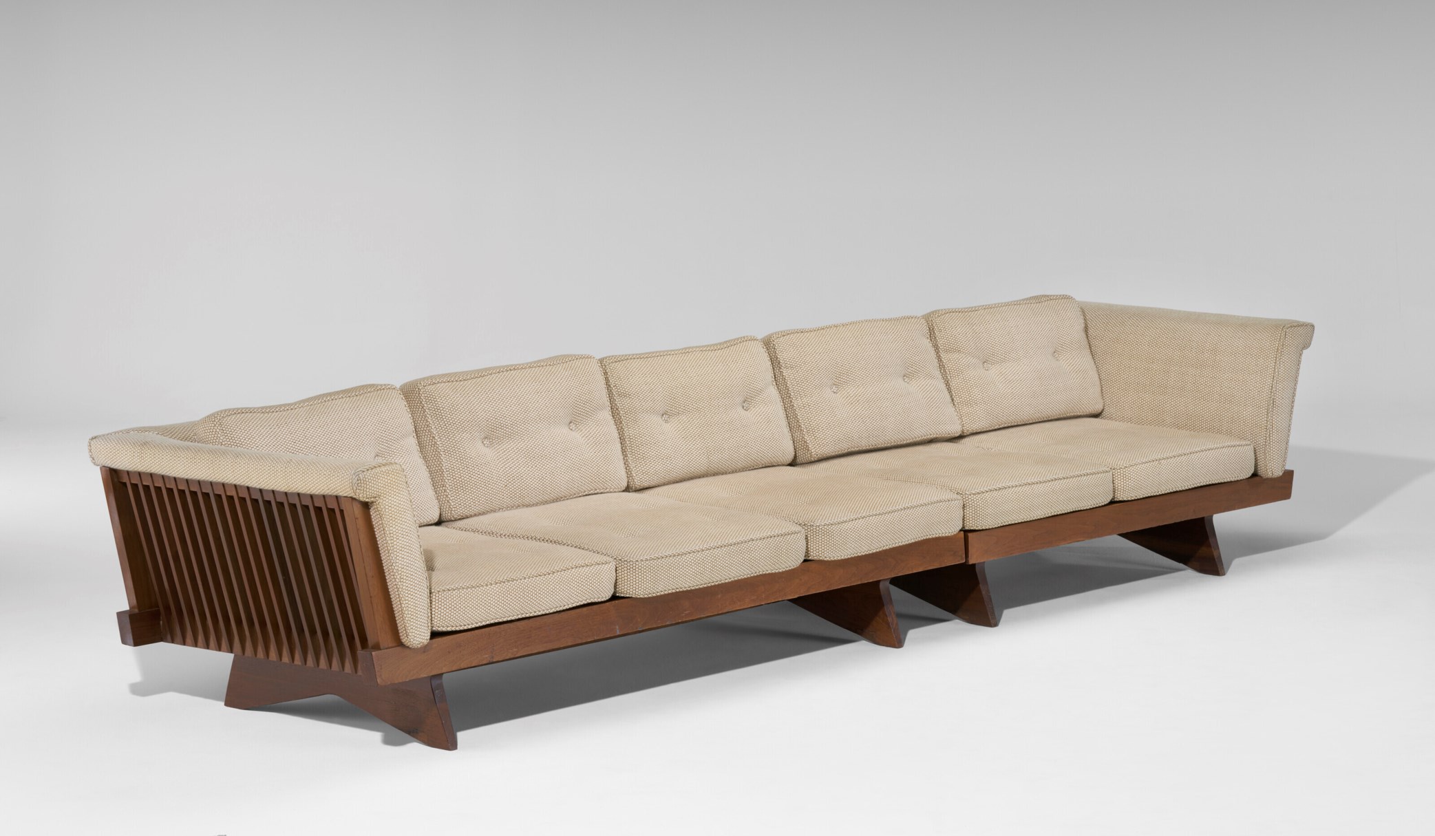 GEORGE NAKASHIMA (1905-1990), Spindle Sofa, Model No. 250, designed ...