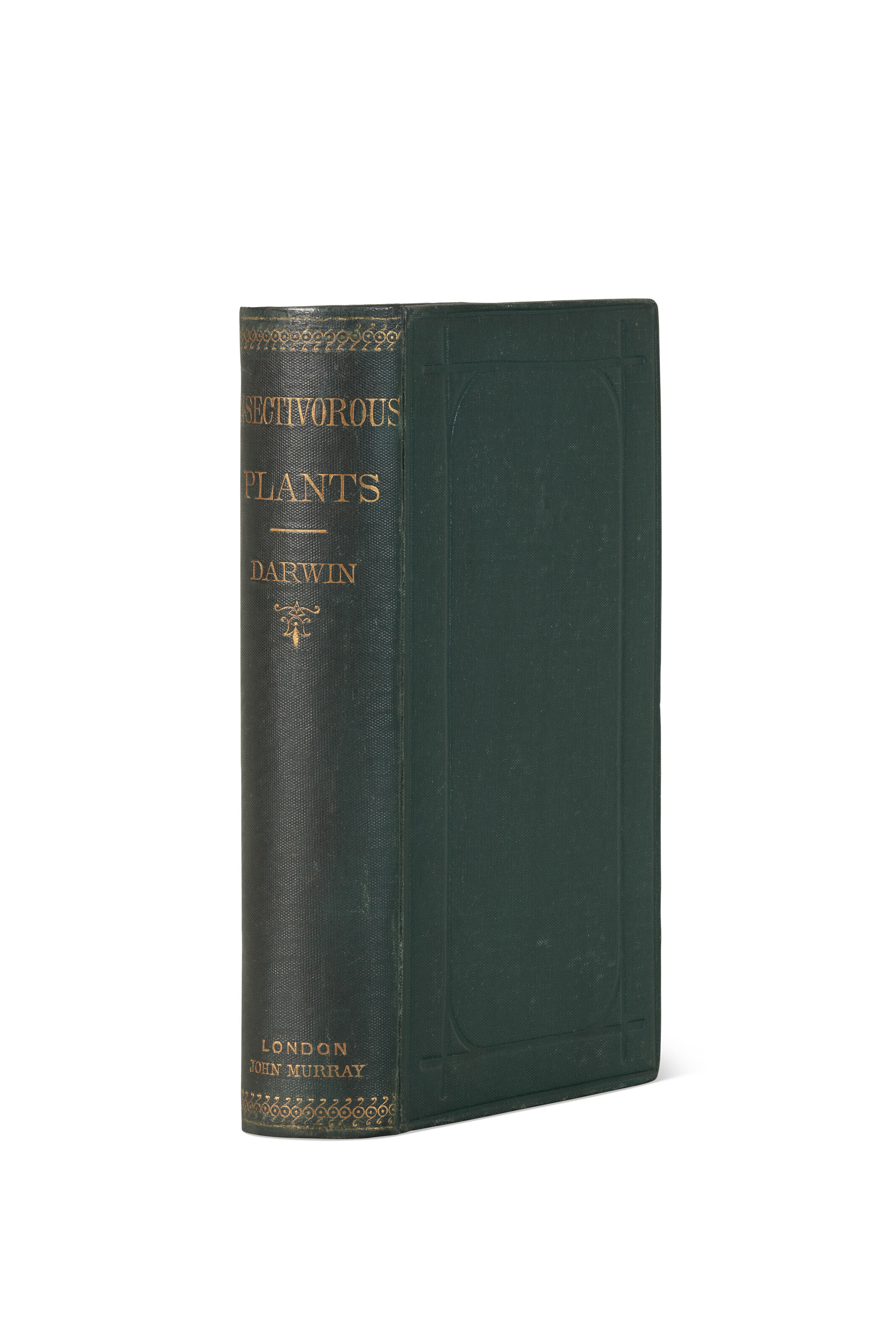 Presentation copy of Insectivorous Plants, Charles Darwin, 1875 ...