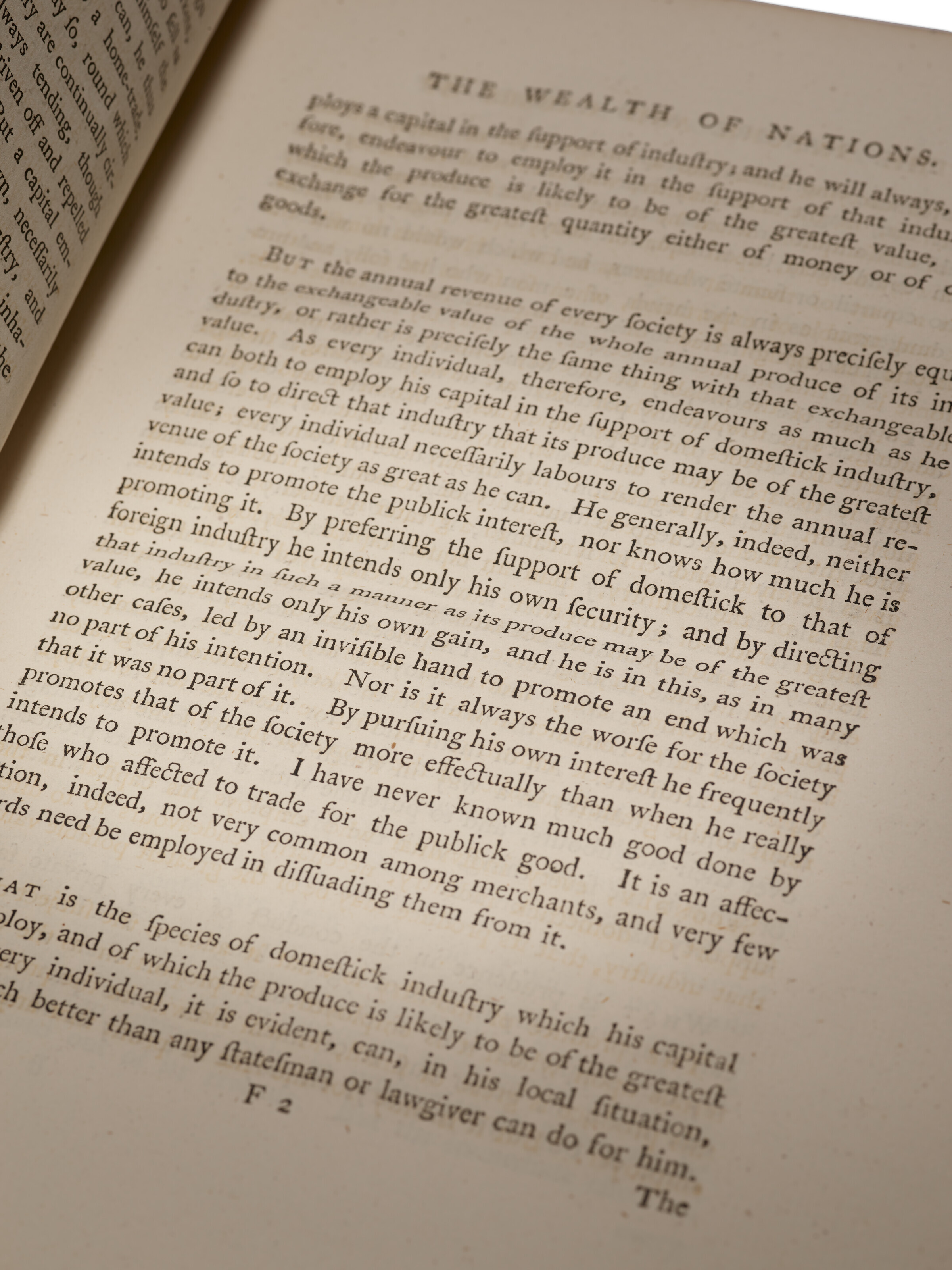 The Wealth of Nations, Adam Smith, 1776 | Christie’s