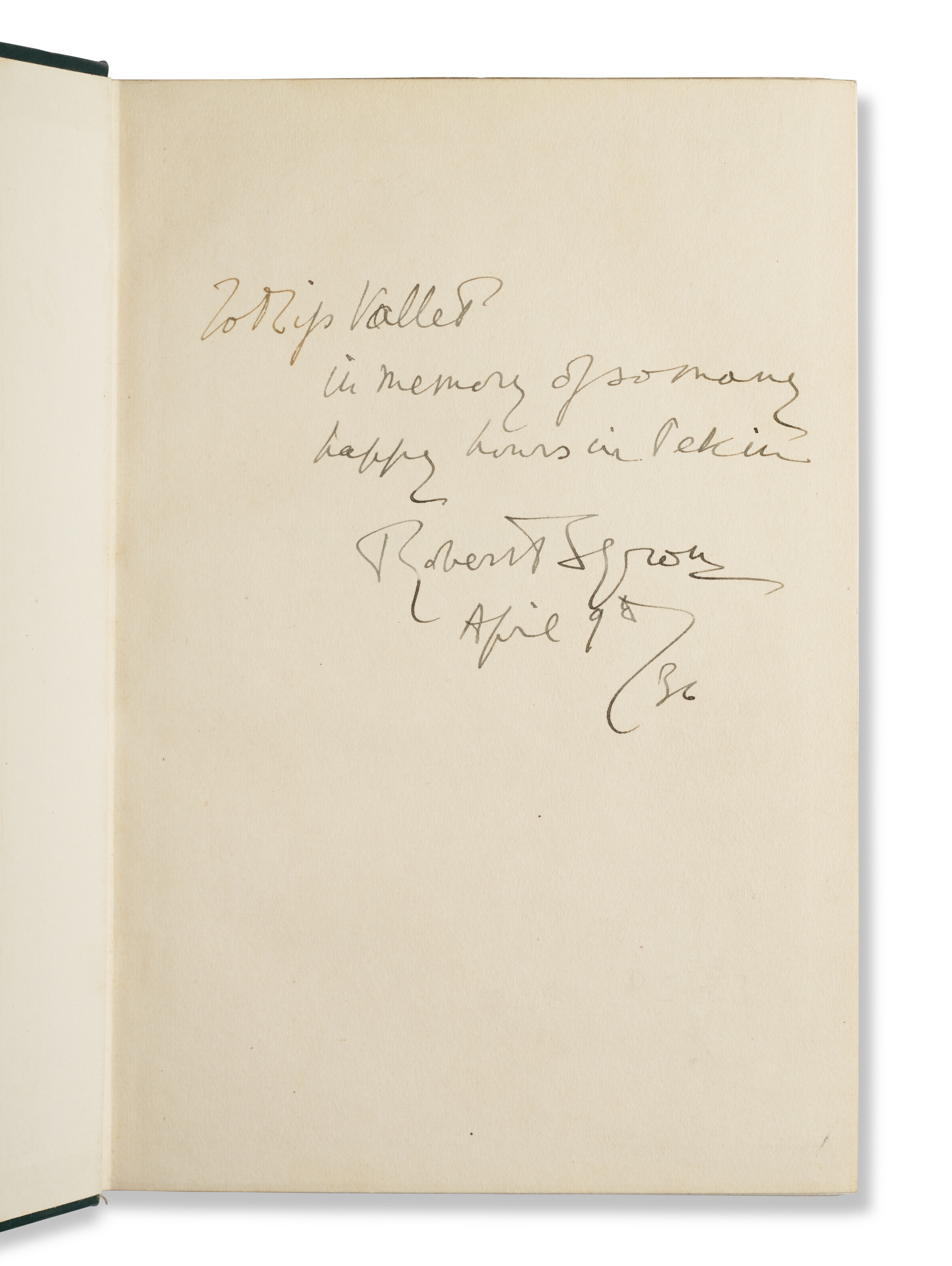 First Russia, Then Tibet, Robert Byron, 1933 | Christie’s