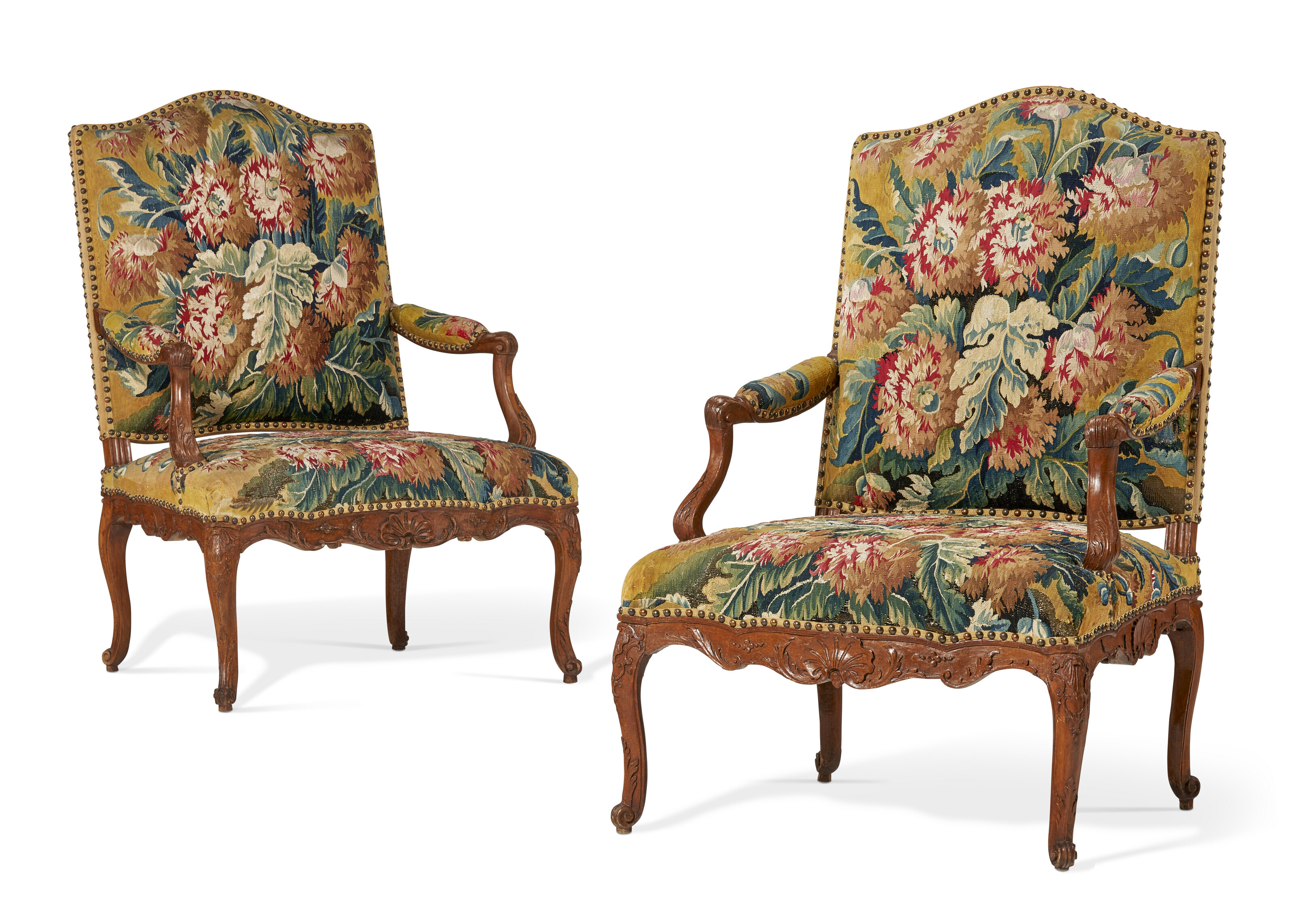 A PAIR OF REGENCE BEECHWOOD FAUTEUILS, CIRCA 1720 | Christie’s