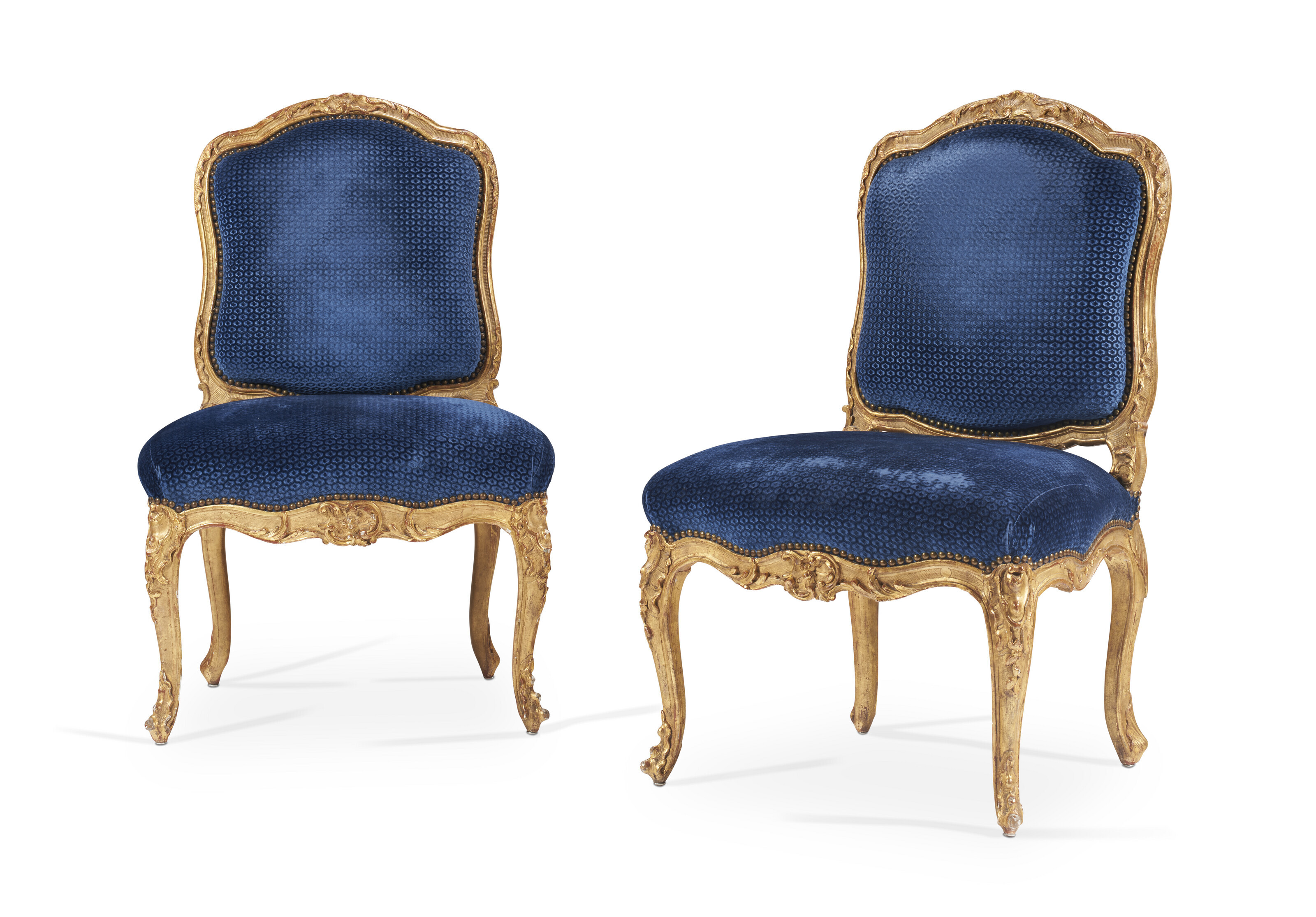 A PAIR OF LOUIS XV GILTWOOD CHAISES, CIRCA 1745 | Christie’s