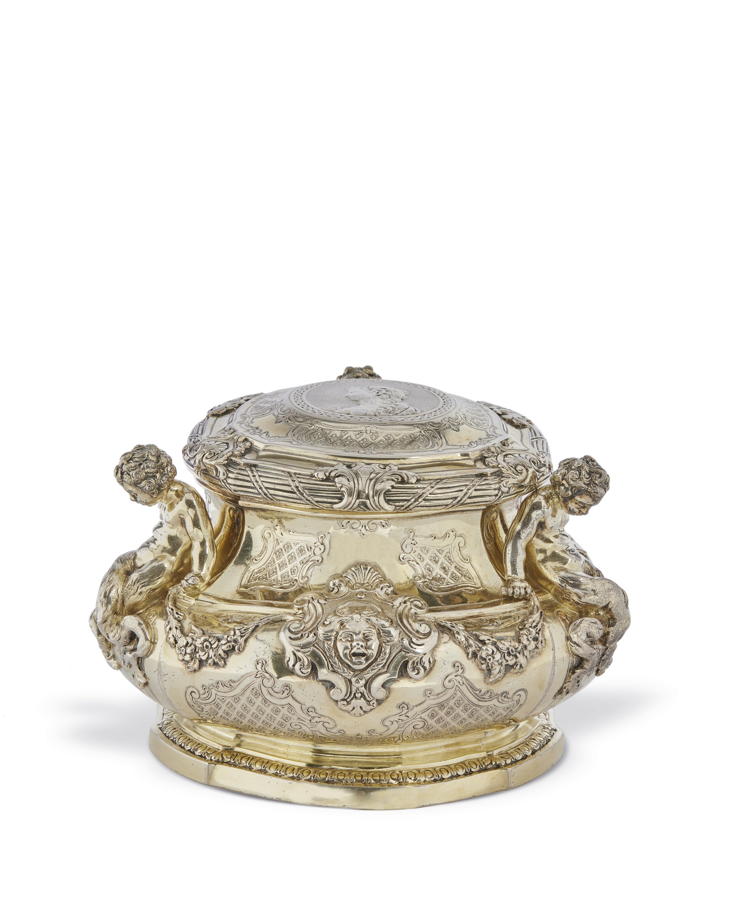 A FRENCH SILVER-GILT LARGE TABLE BOX, PARIS, CIRCA 1890 | Christie’s