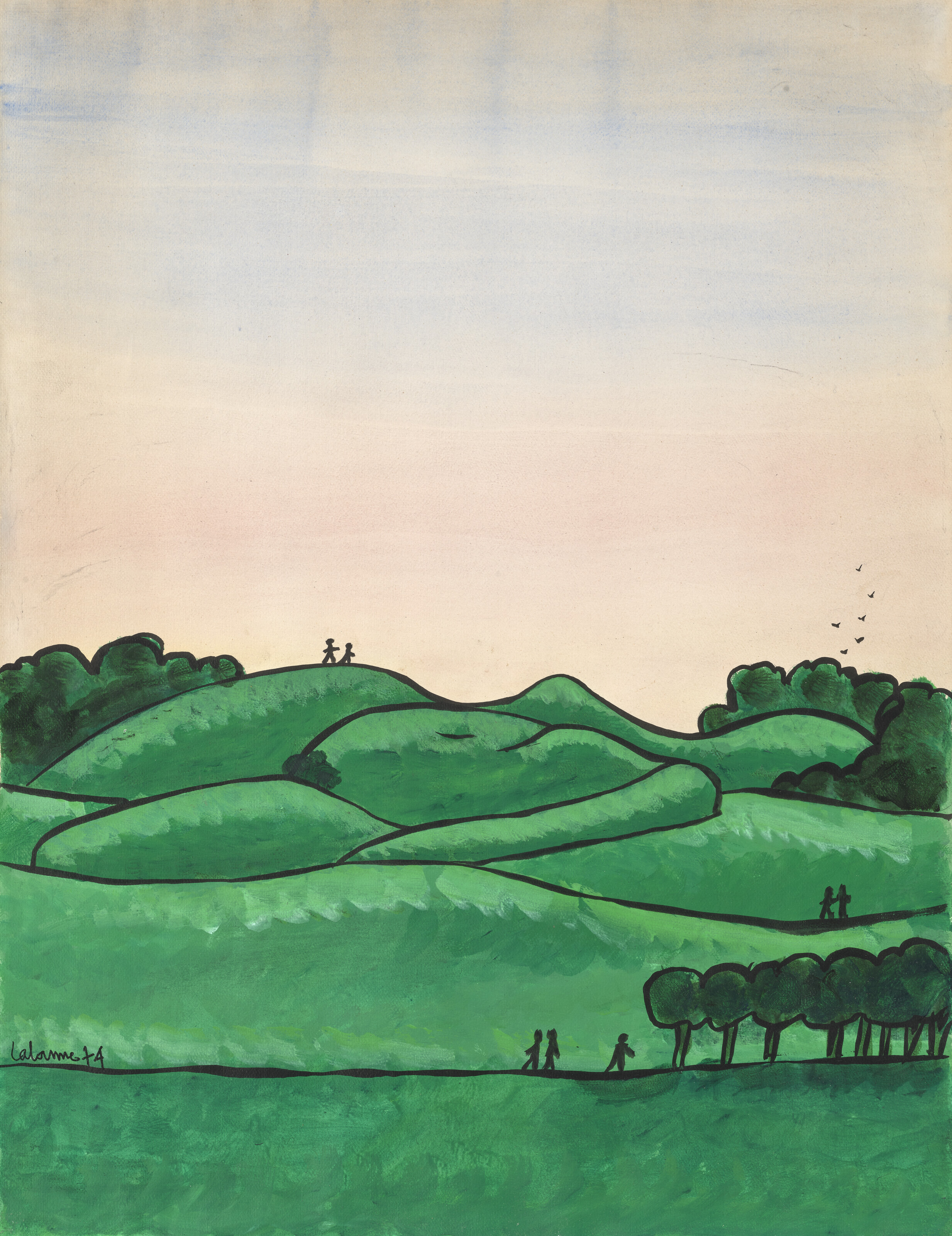 FRANÇOIS-XAVIER LALANNE (1927-2008), 'LA BELLE COLLINE', 1974 | Christie’s