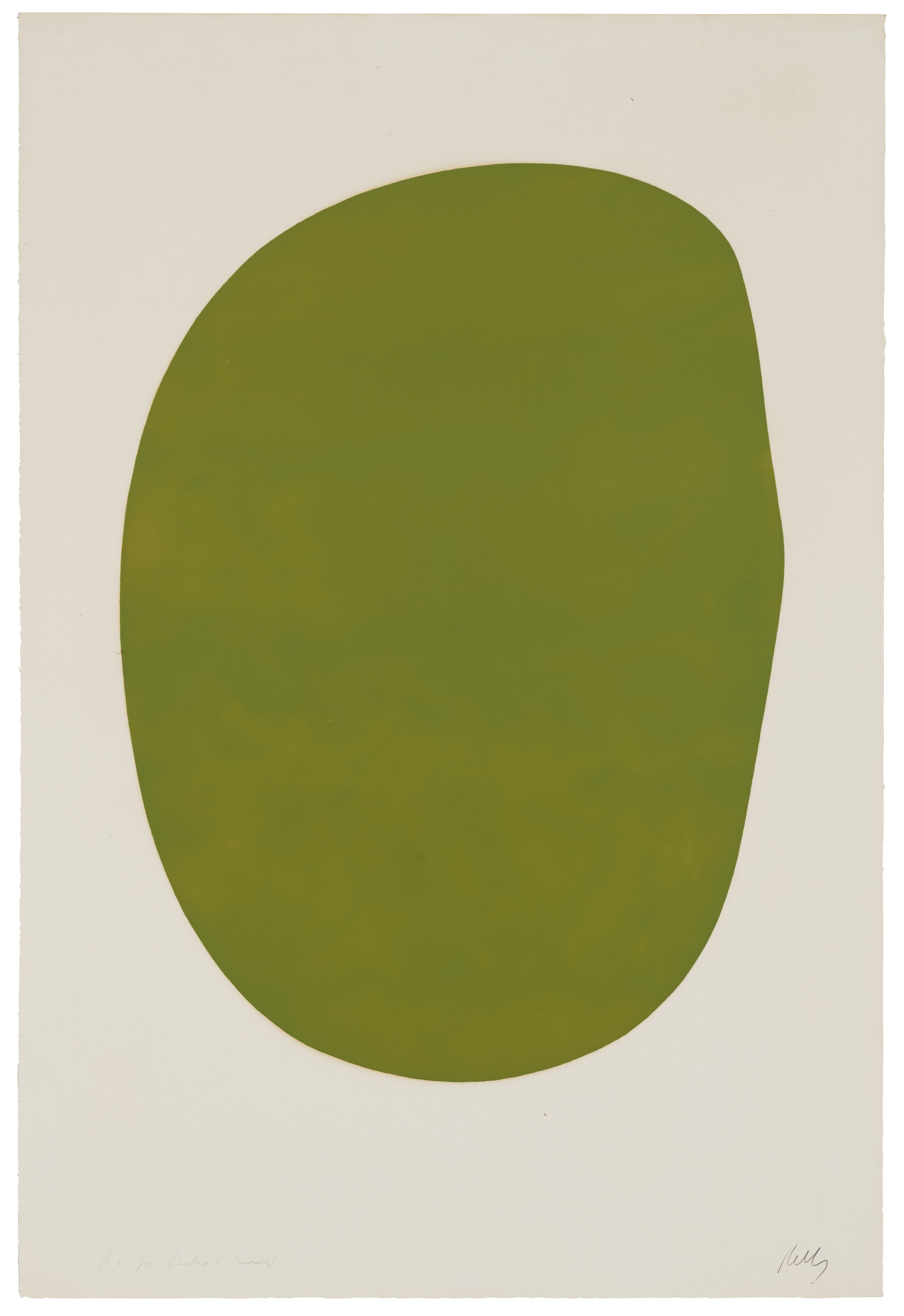 ELLSWORTH KELLY (1923-2015), Green (Vert), from Suite of Twenty-Seven ...