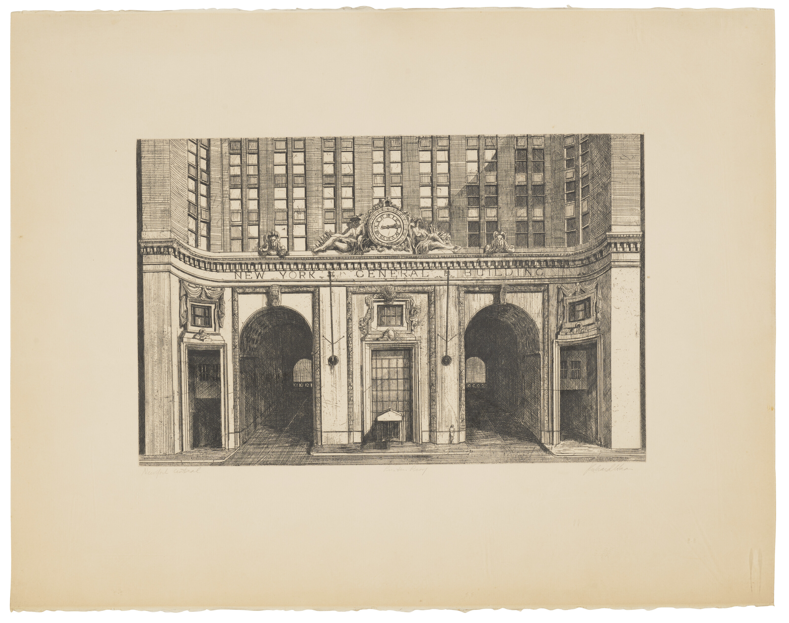 RICHARD HAAS (B. 1936), New York Central | Christie’s