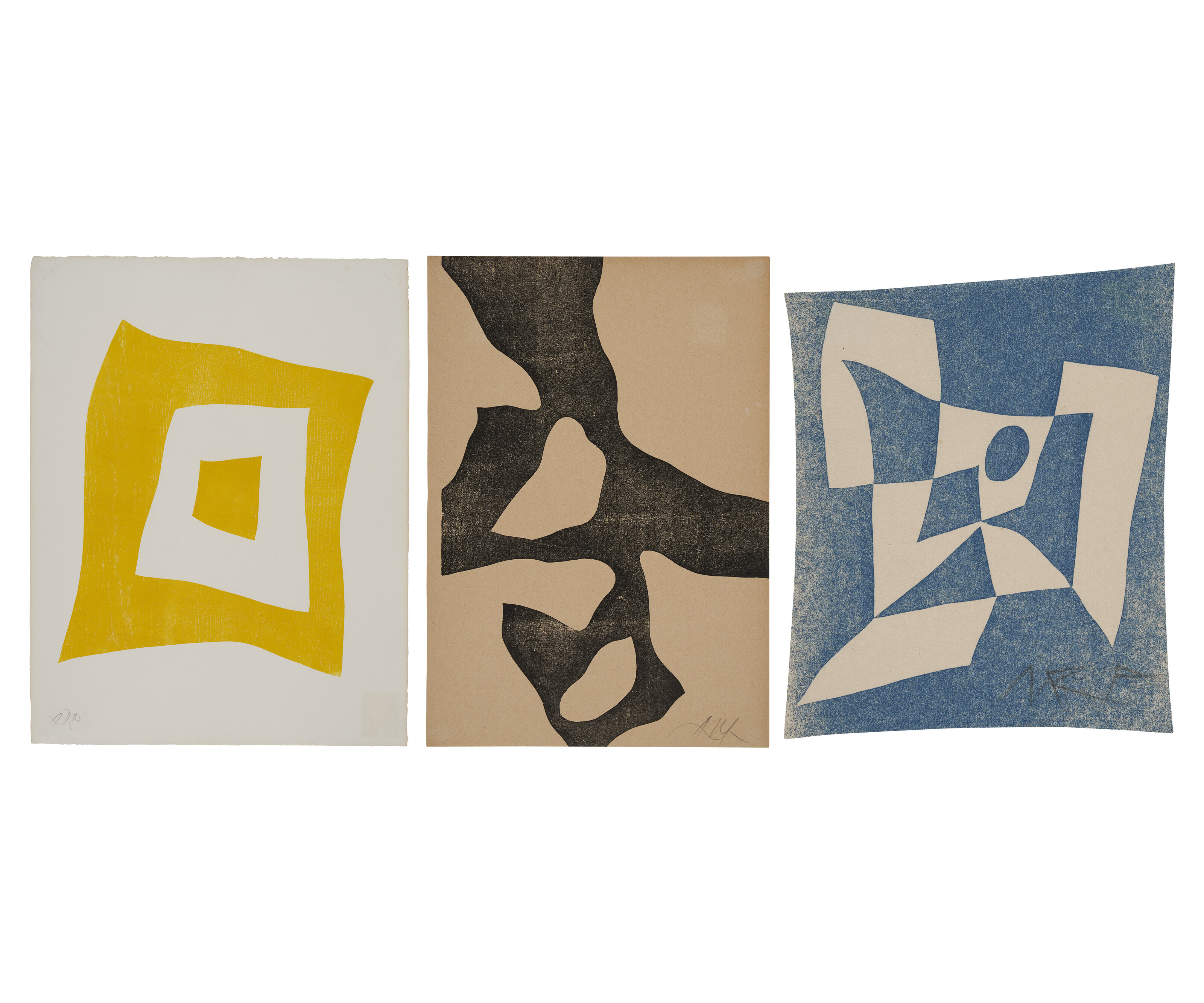 JEAN (HANS) ARP (1886-1966), Three Prints by the Artist | Christie’s