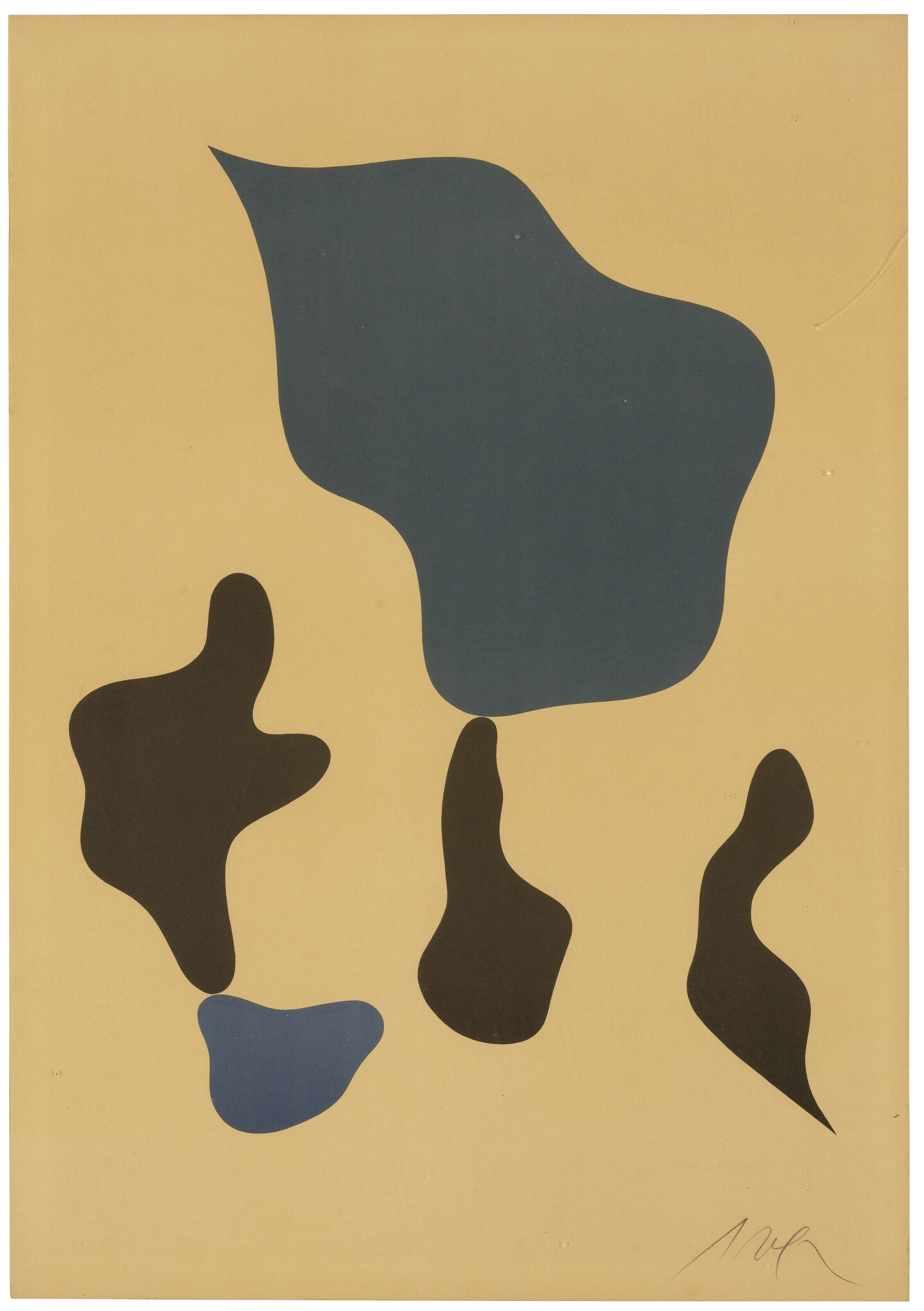 HANS (JEAN) ARP (1886-1966), Composition mit fünf Formen (Composition ...