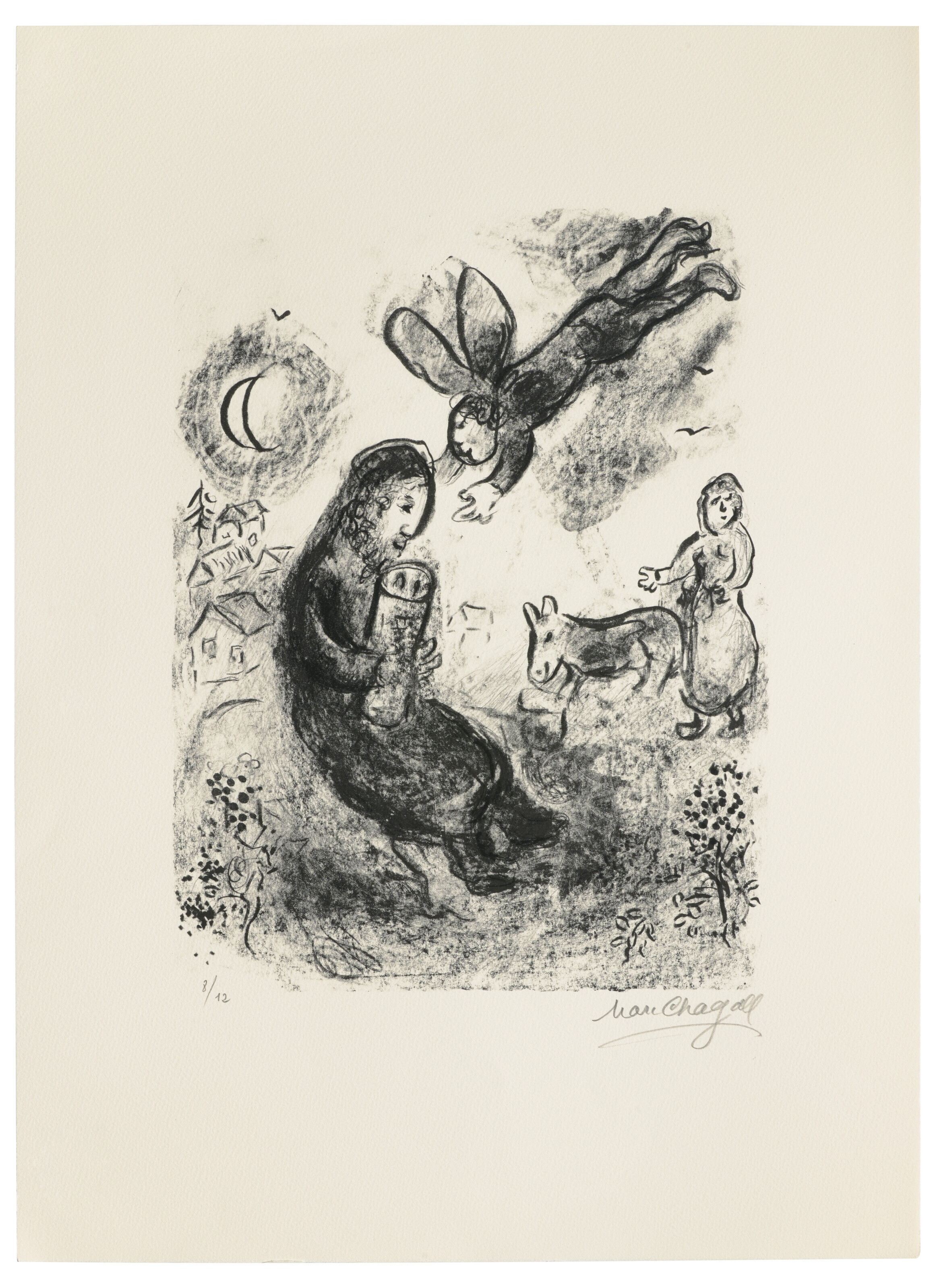 MARC CHAGALL (1887-1985), La Torah rouge (The Red Torah) | Christie’s