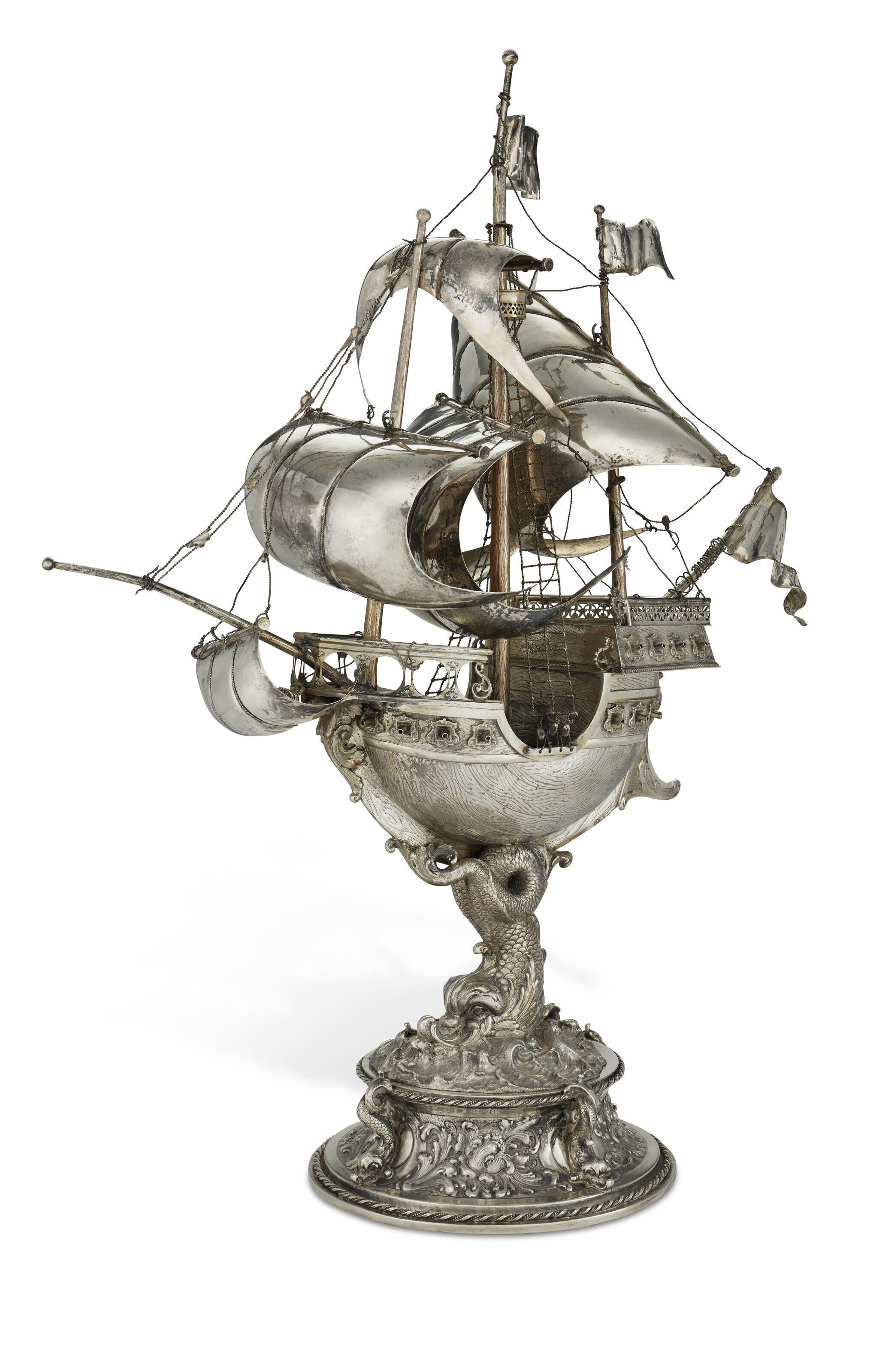 A GERMAN SILVER NEF, PROBABLY HANAU, EARLY 20TH CENTURY | Christie’s