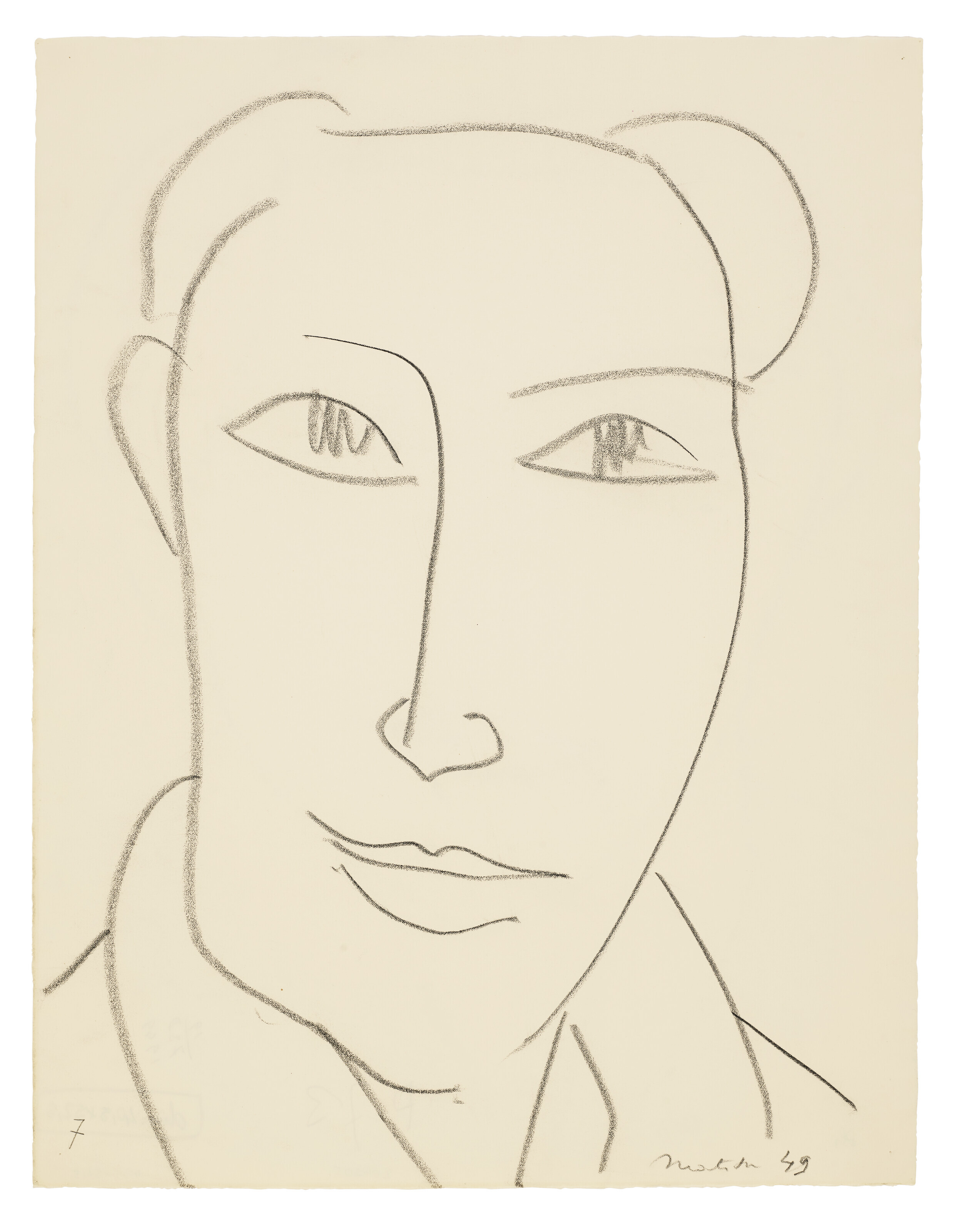 HENRI MATISSE (1869-1954), Tête, Lydia | Christie’s