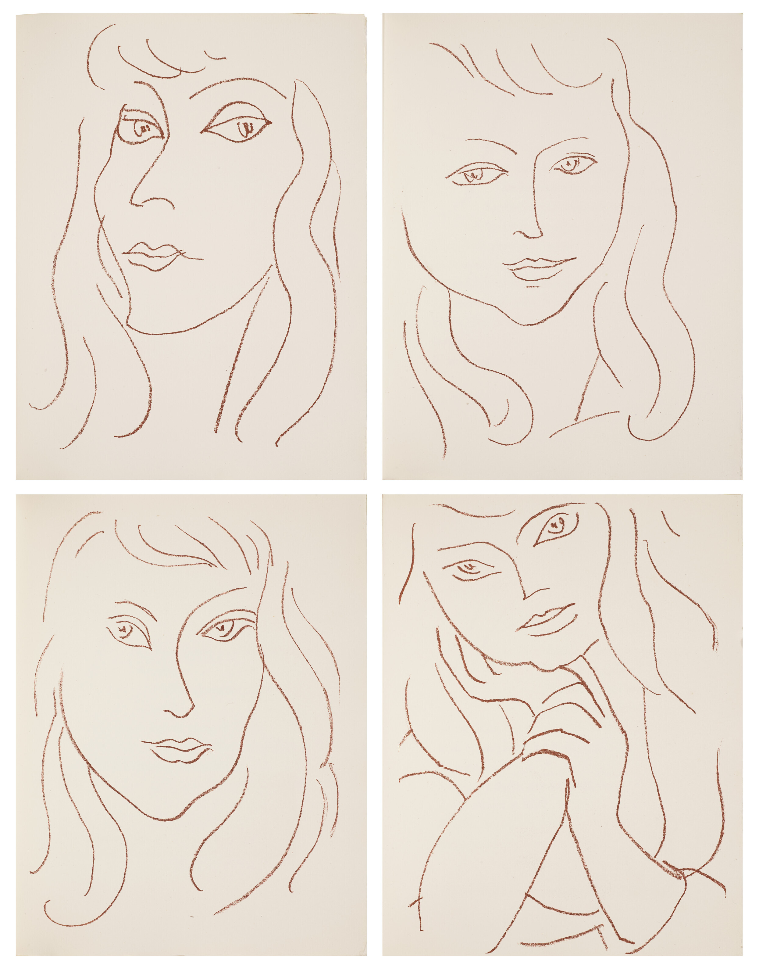 HENRI MATISSE (1869-1954), Pierre Reverdy, Visages | Christie’s