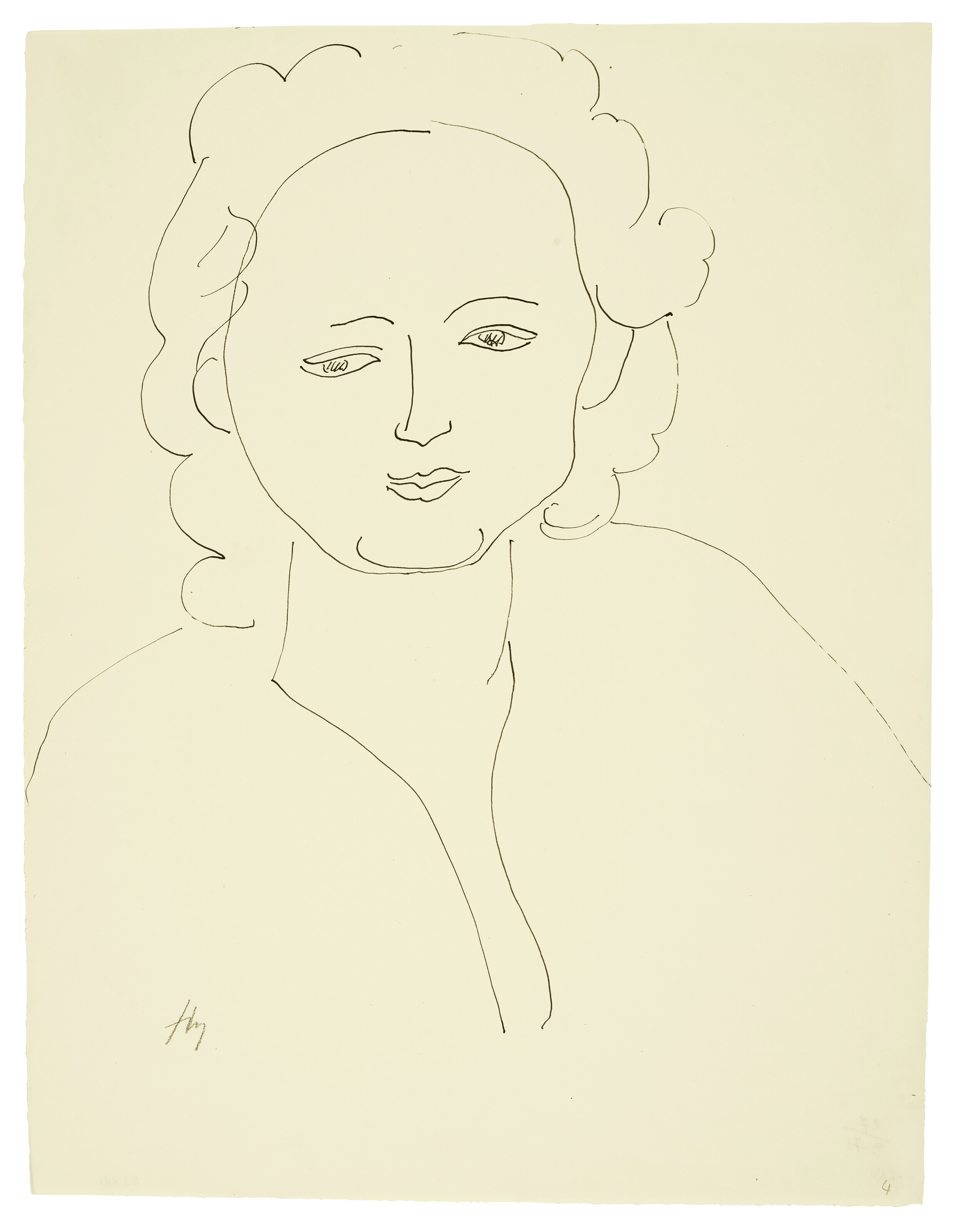 HENRI MATISSE (1869-1954), Figure de femme | Christie’s