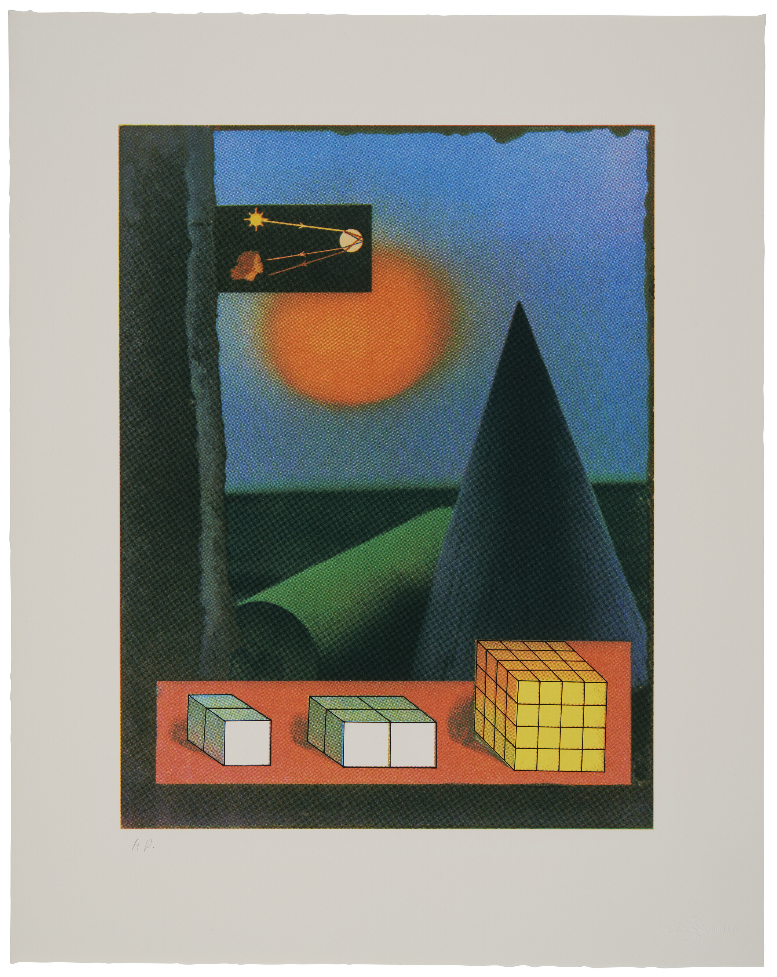 JOSEPH CORNELL (1903-1972), Prints for Phoenix House: three prints ...