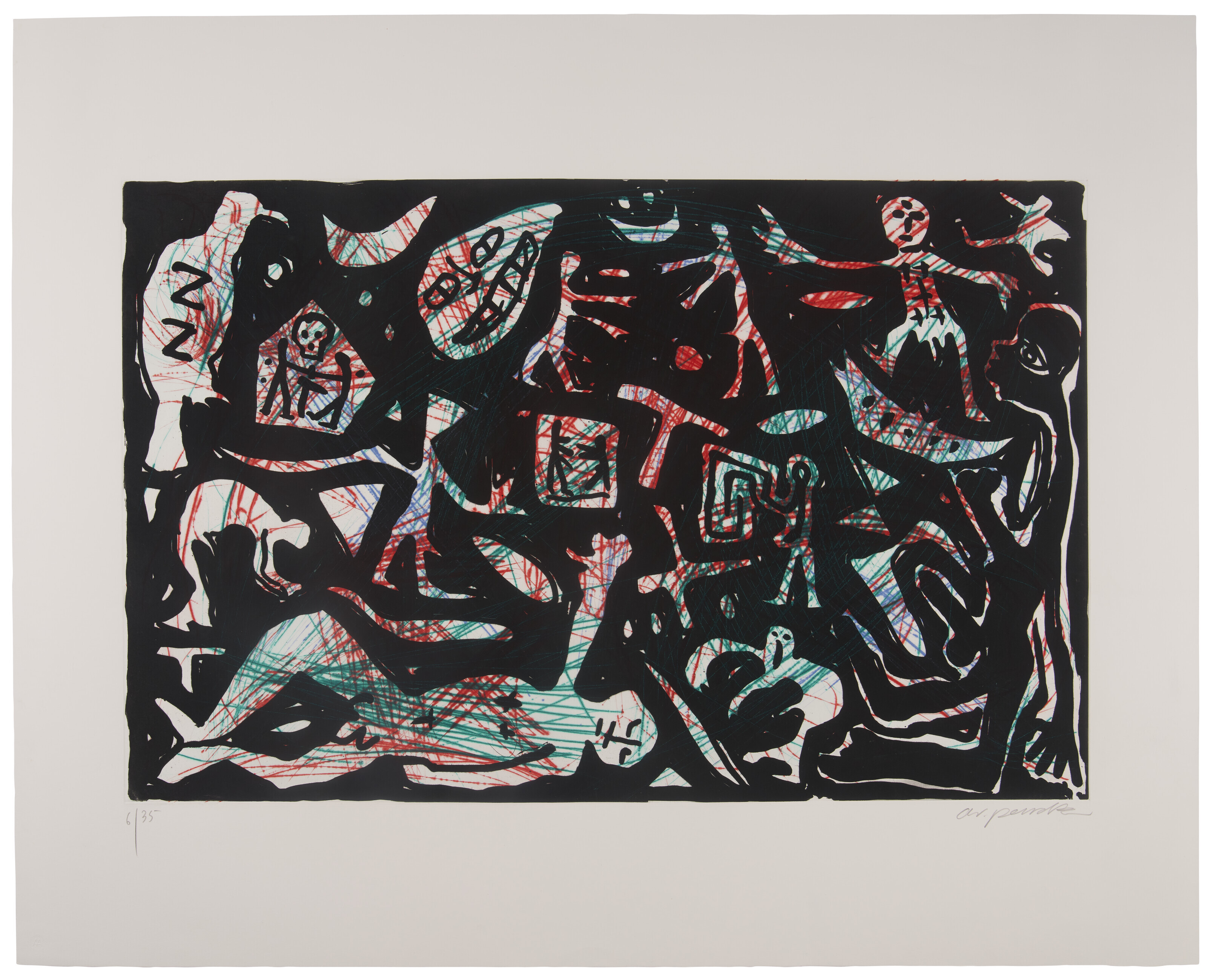 A. R. PENCK (1939-2017), Lock der Mauer | Christie’s