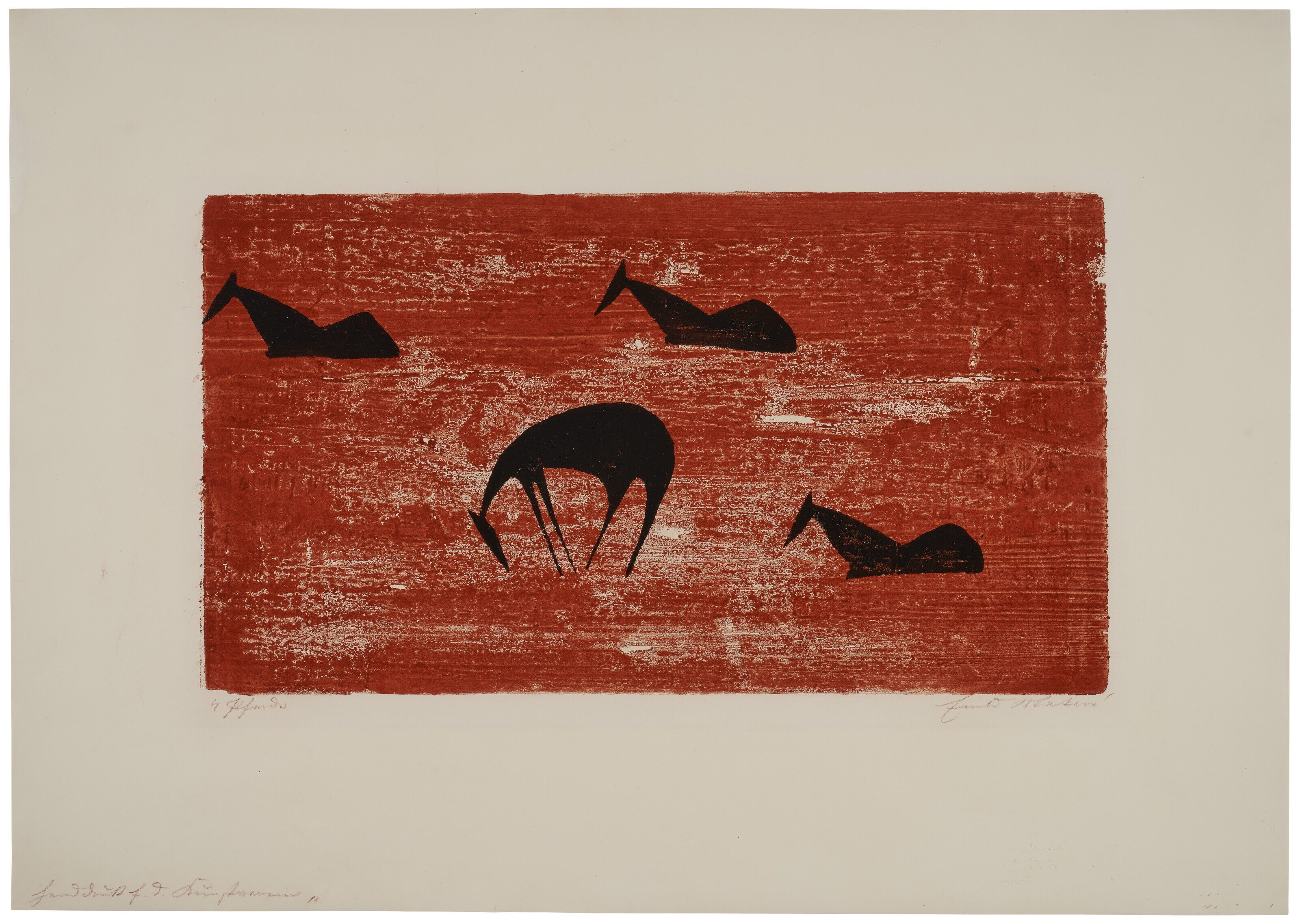 EWALD MATARÉ (1887-1965), Three prints by the artist | Christie’s