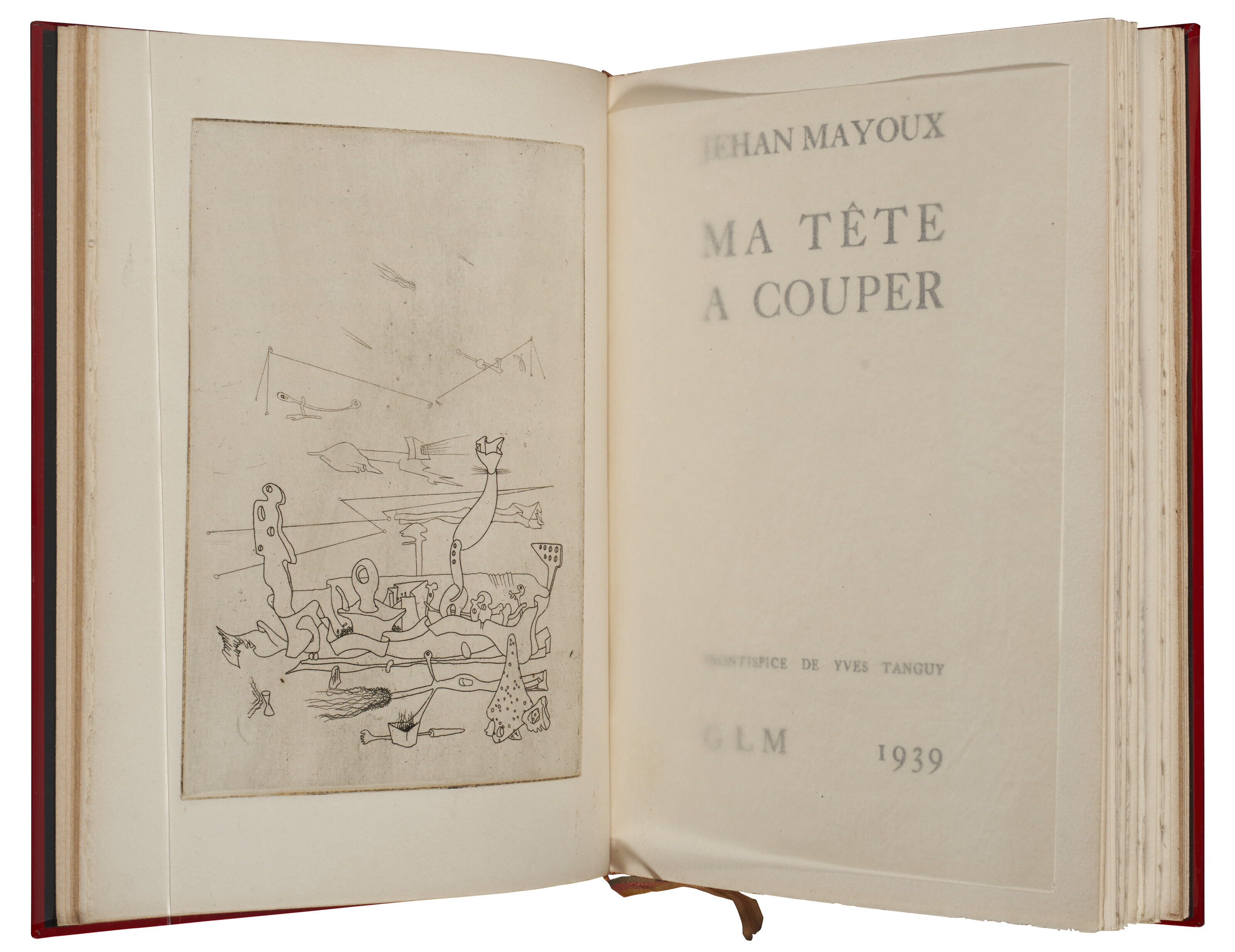 YVES TANGUY (1900-1955), Jehan Mayoux, Ma Tete a Couper | Christie’s