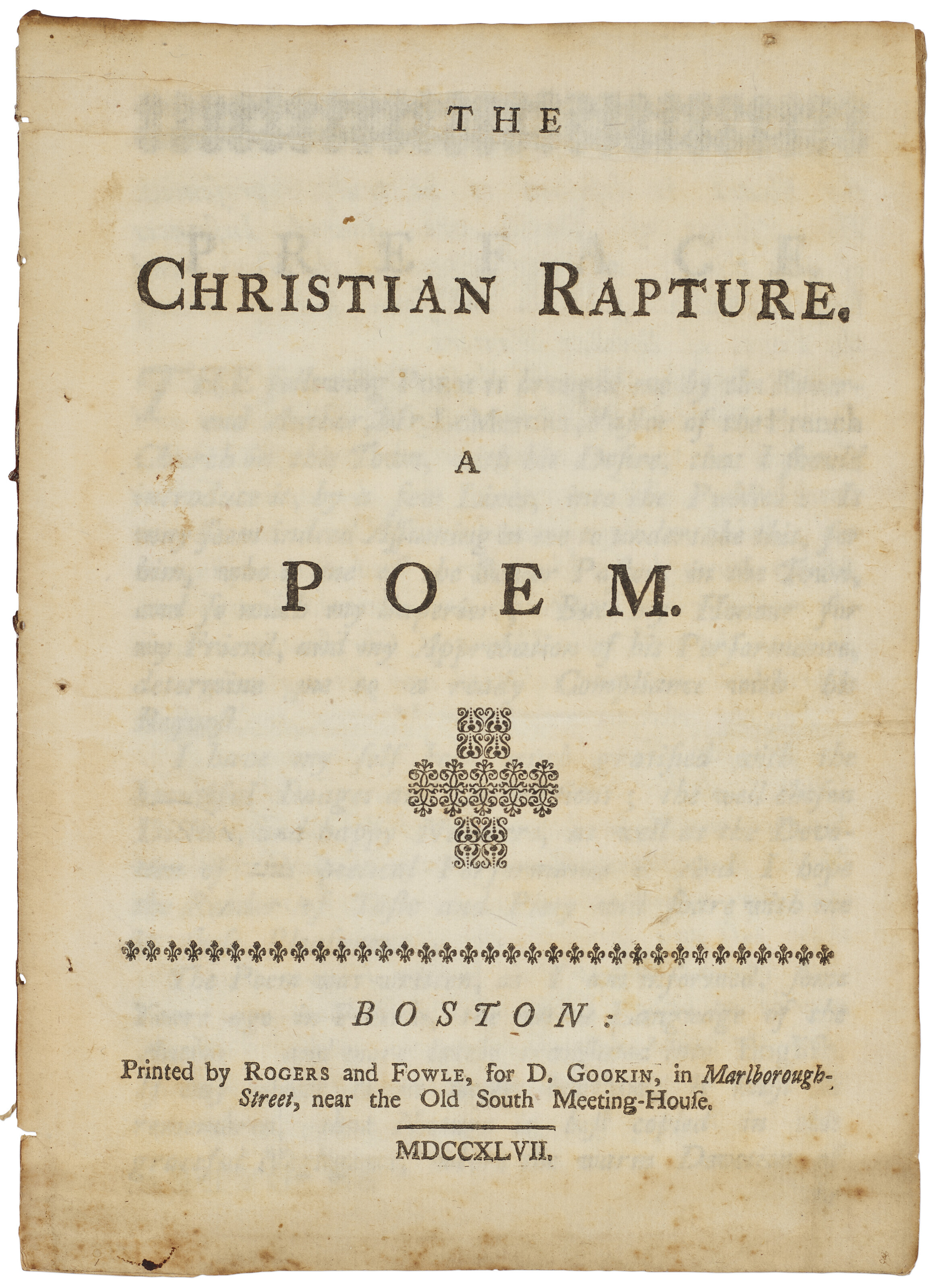 The Christian Rapture, Andrew Le Mercier, 1747 | Christie’s