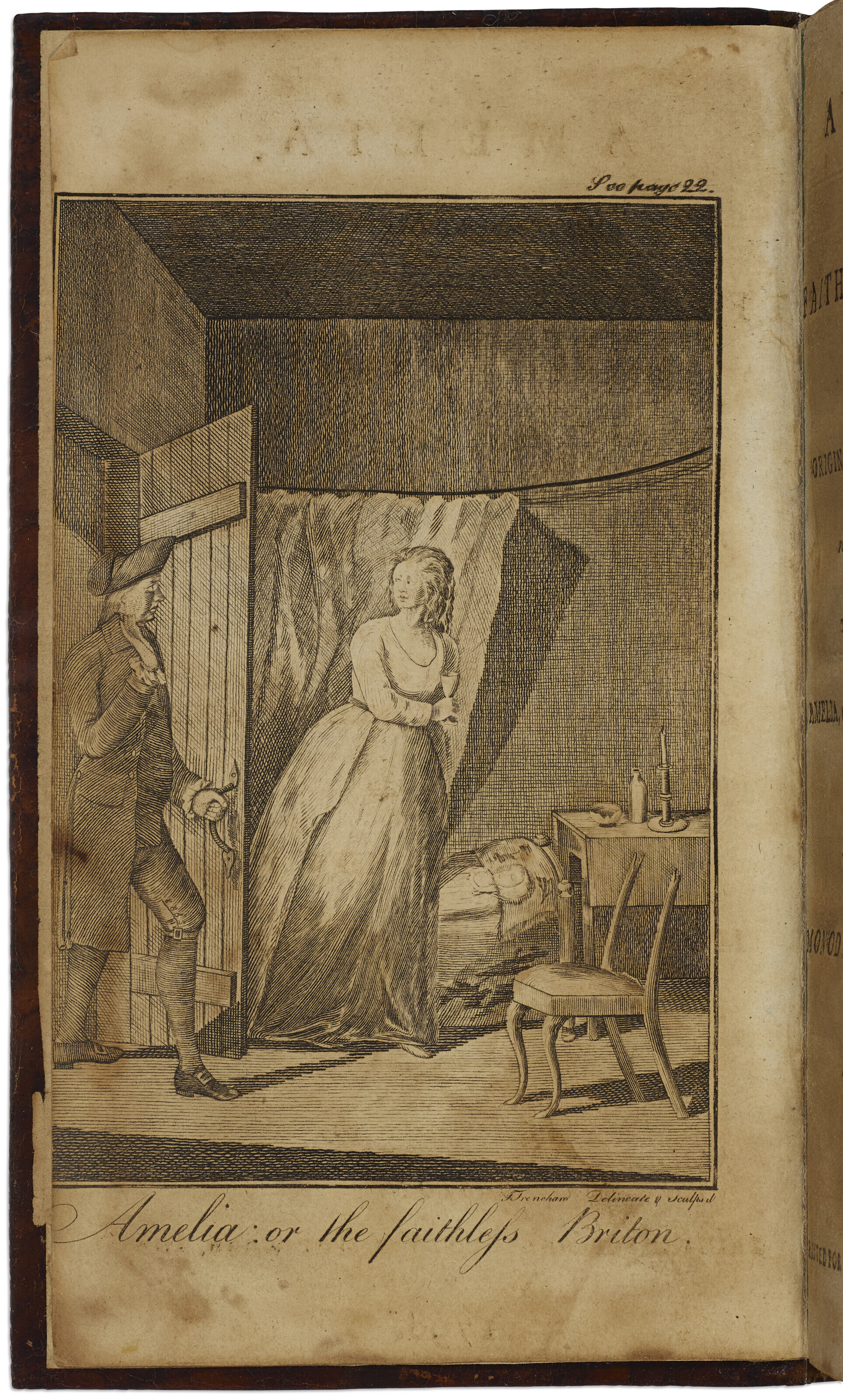 Amelia; or, The Faithless Briton, With Anna Seward's Monody on Major ...