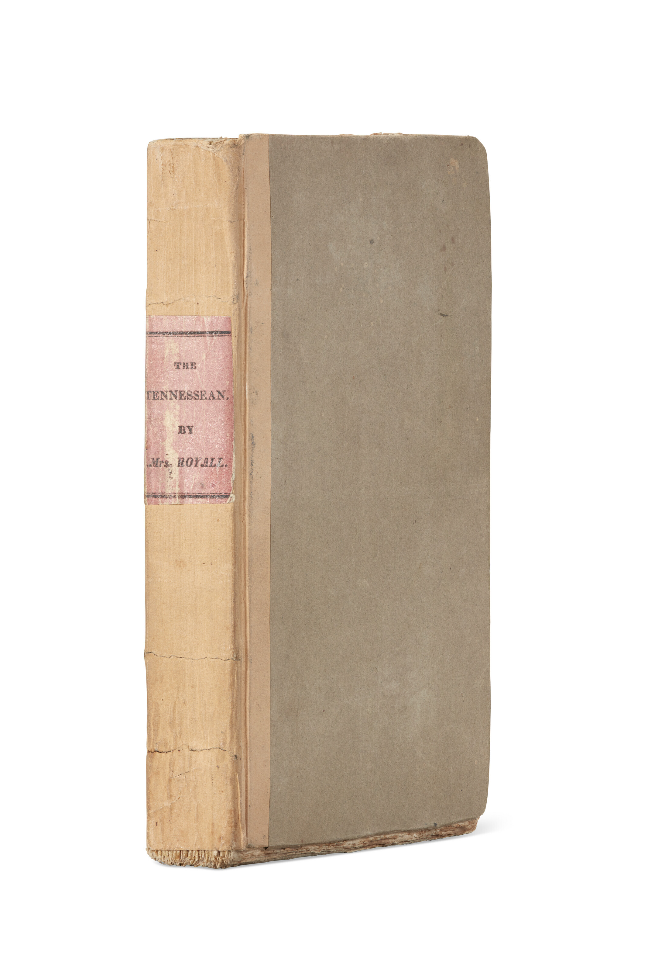 The Tennessean, uncut in original boards, Anne Royall, 1827 | Christie’s