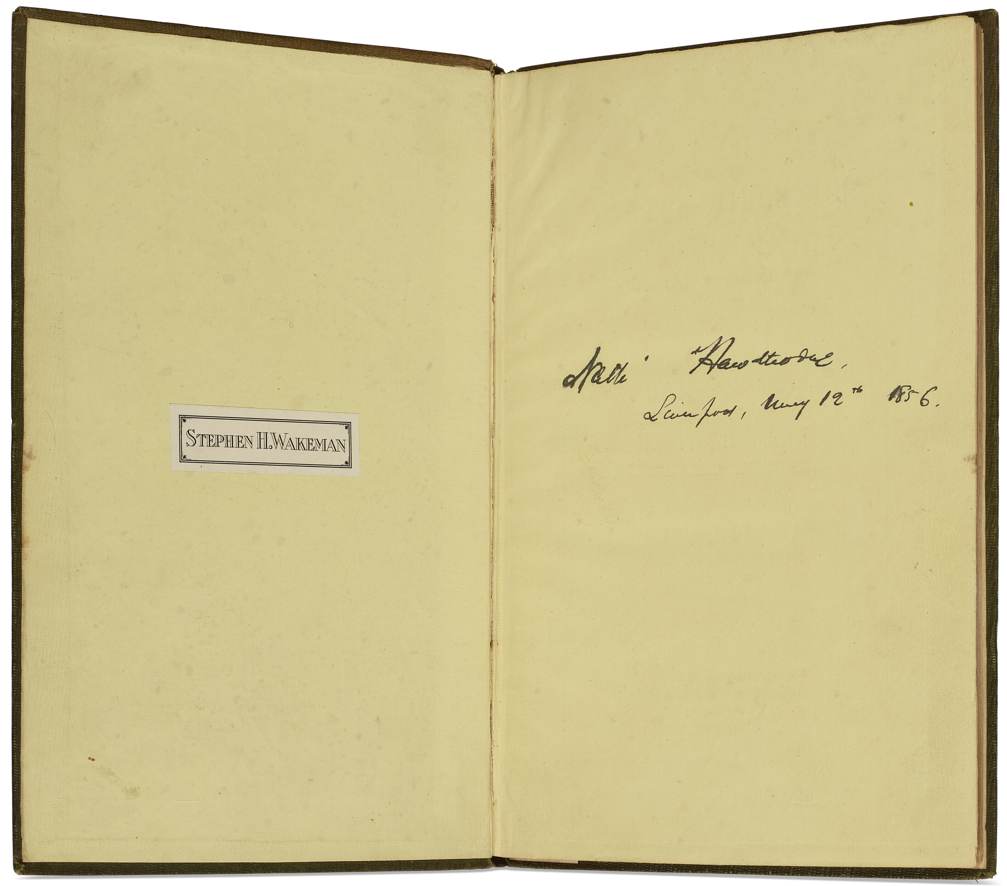 Cantus Hibernici from Hawthorne's library, the Wakeman copy, Thomas ...