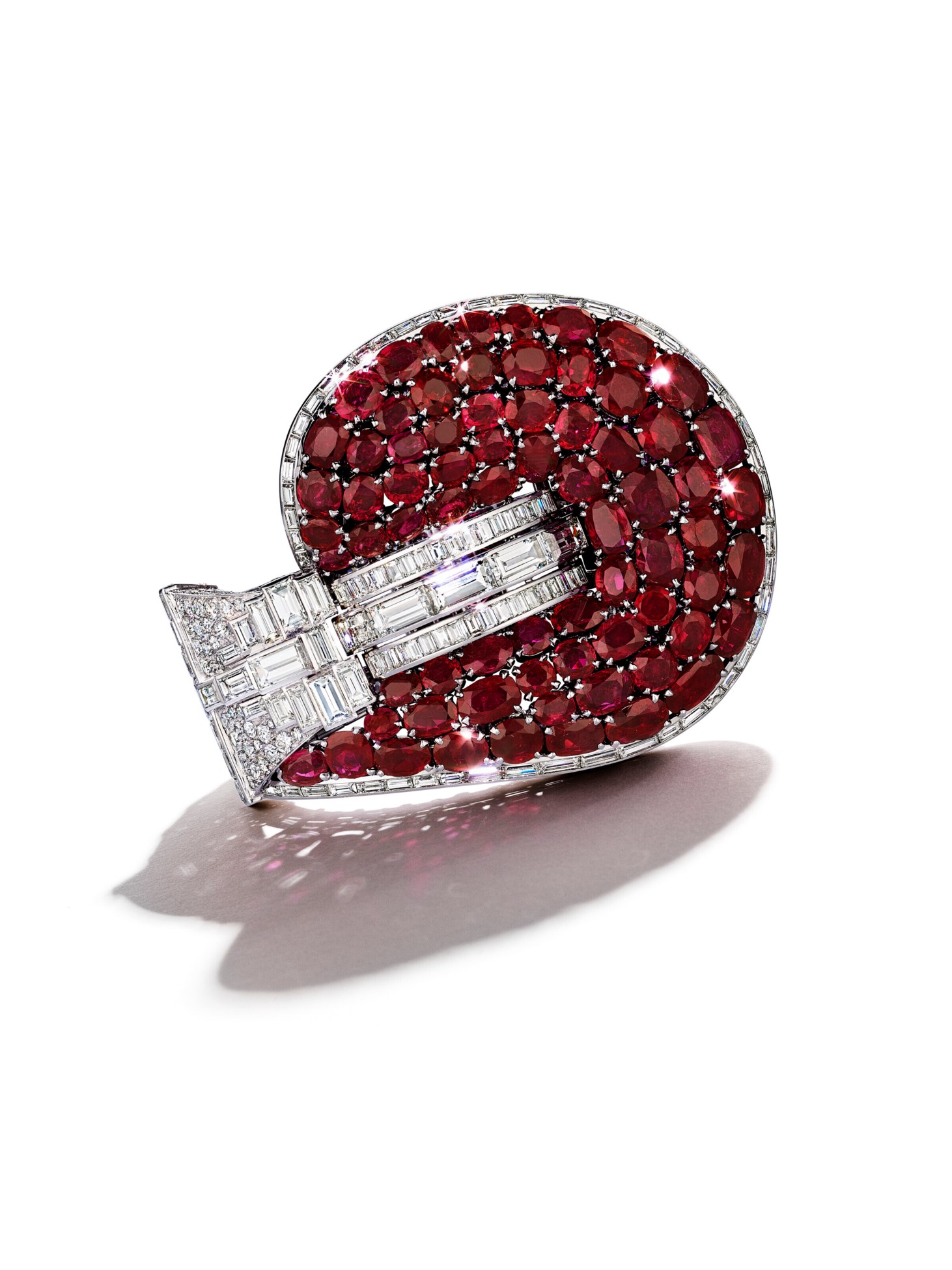 THE EXCEPTIONAL VAN CLEEF & ARPELS RUBY AND DIAMOND 'JARRETIÈRE ...