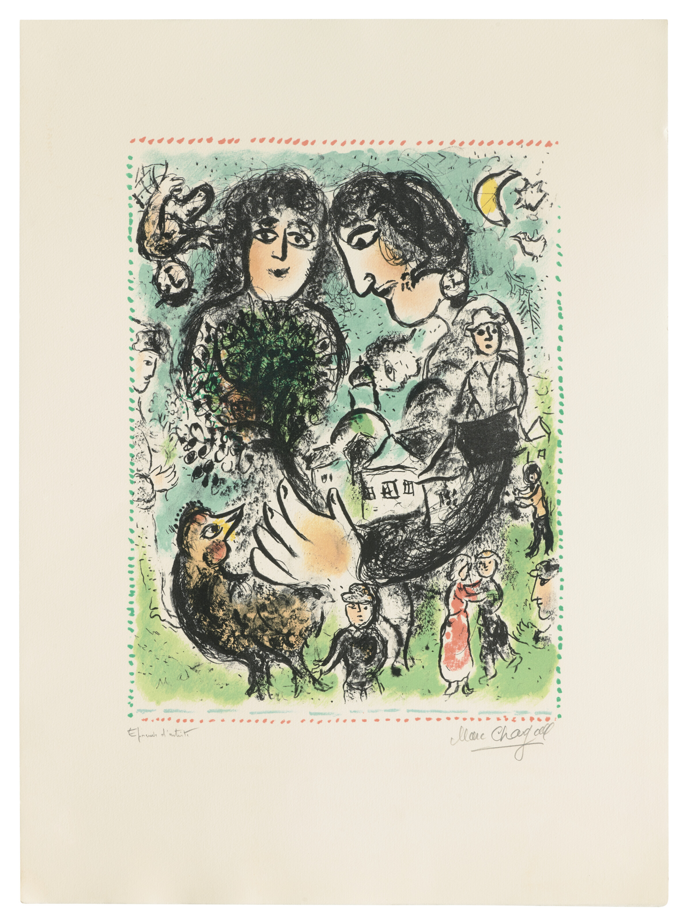 MARC CHAGALL (1887-1985), Le rendez-vous | Christie’s