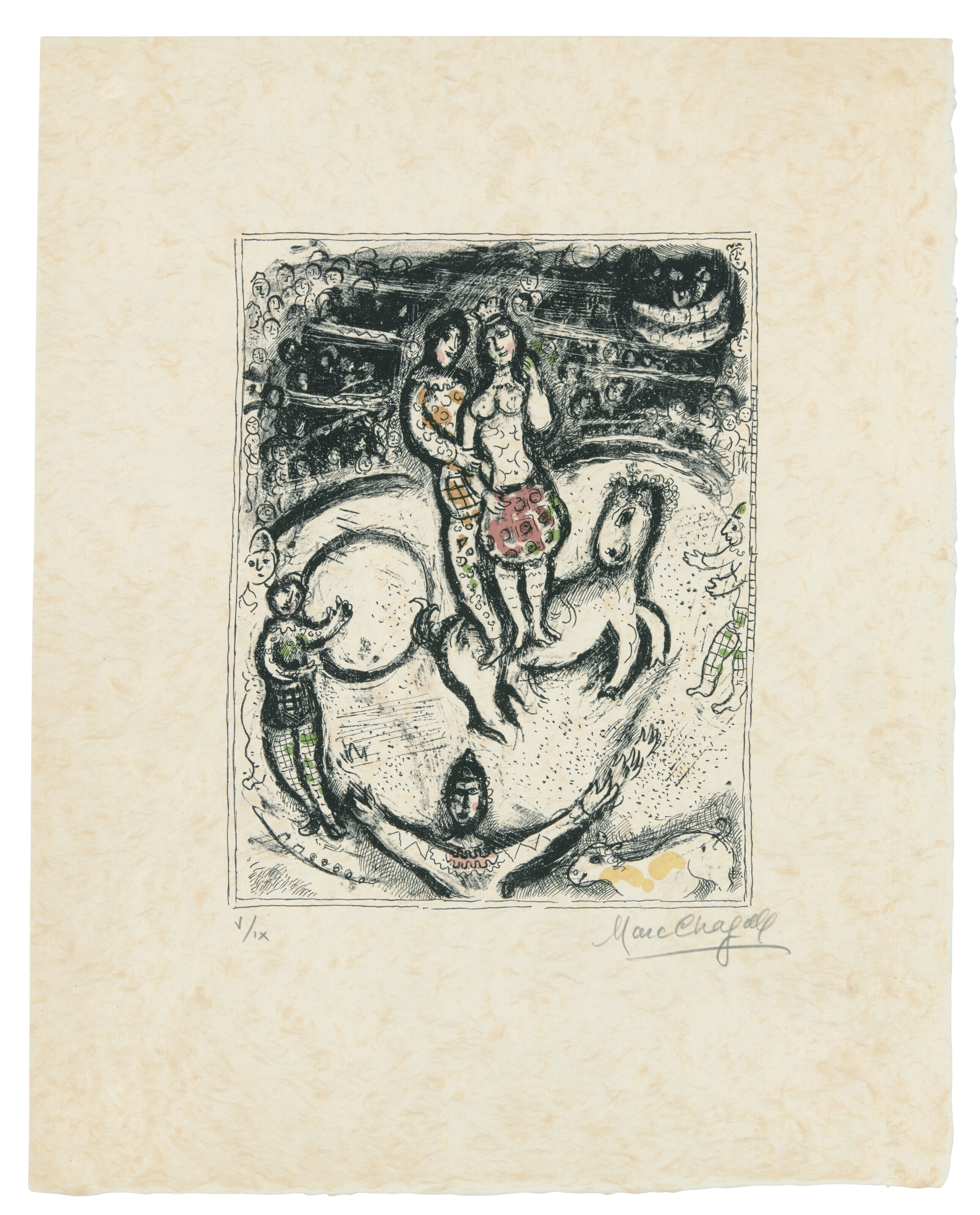 MARC CHAGALL (1887-1985), Cirque | Christie’s