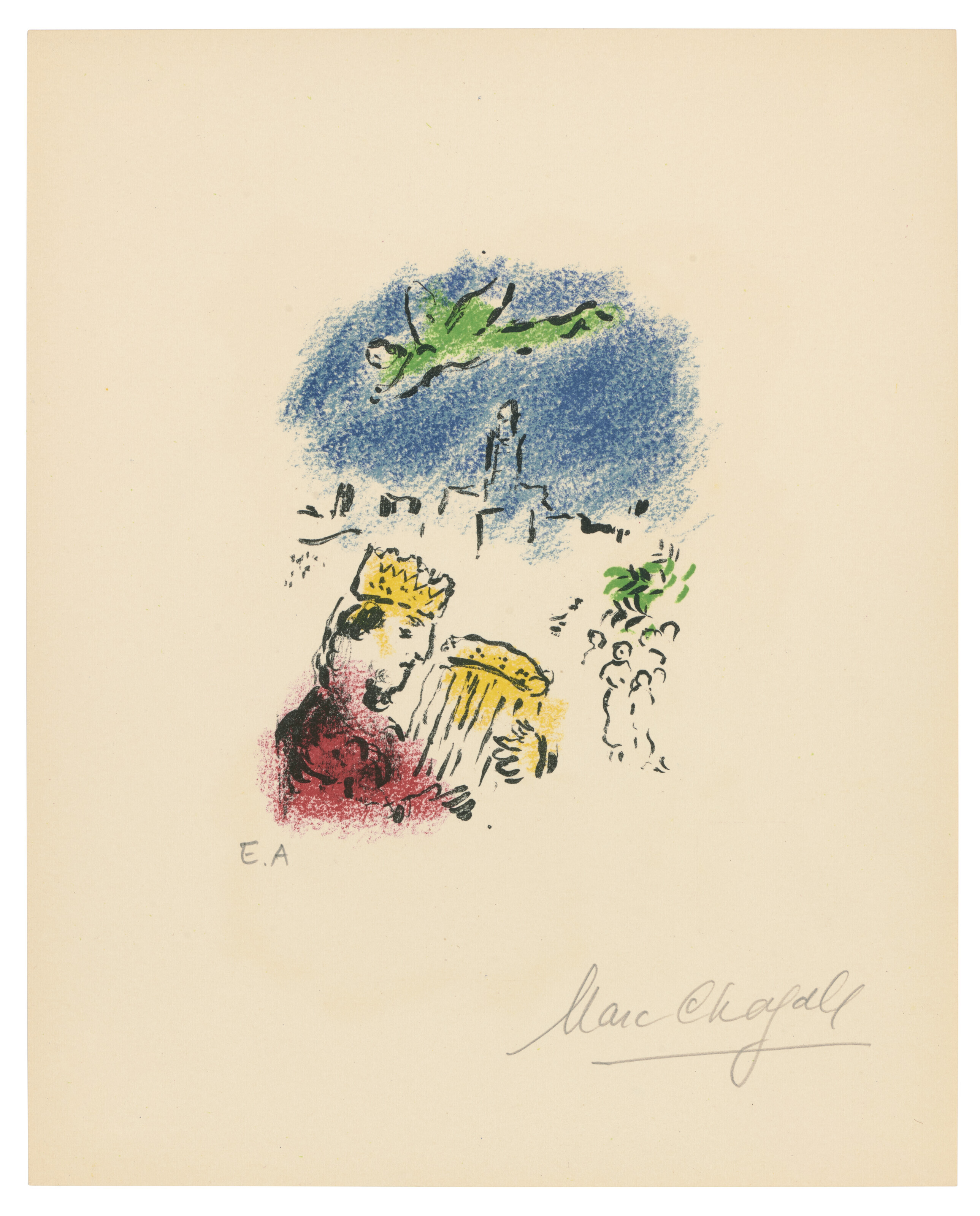 MARC CHAGALL (1887-1985), David | Christie’s