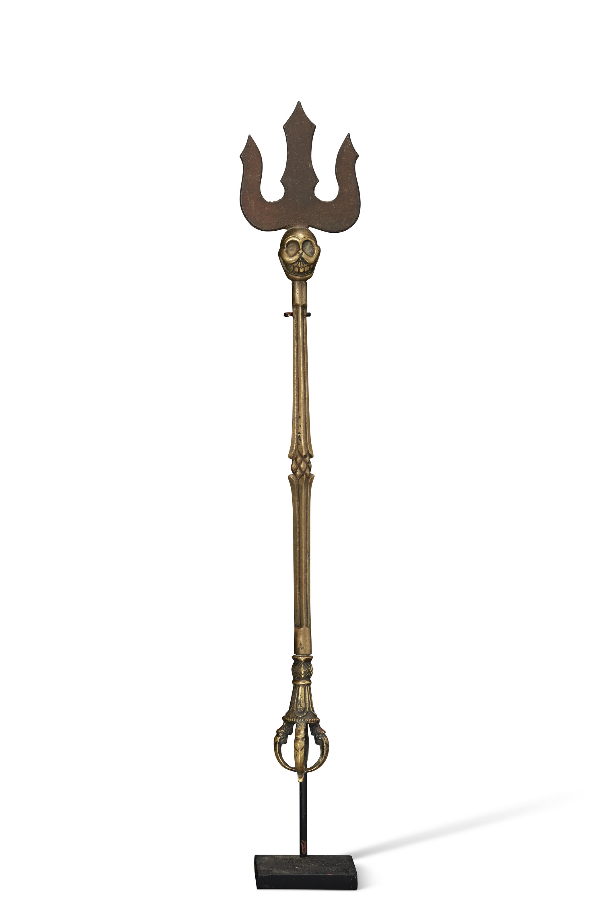 AN IRON AND BRONZE RITUAL TRIDENT, TIBET, 18TH-19TH CENTURY | Christie’s