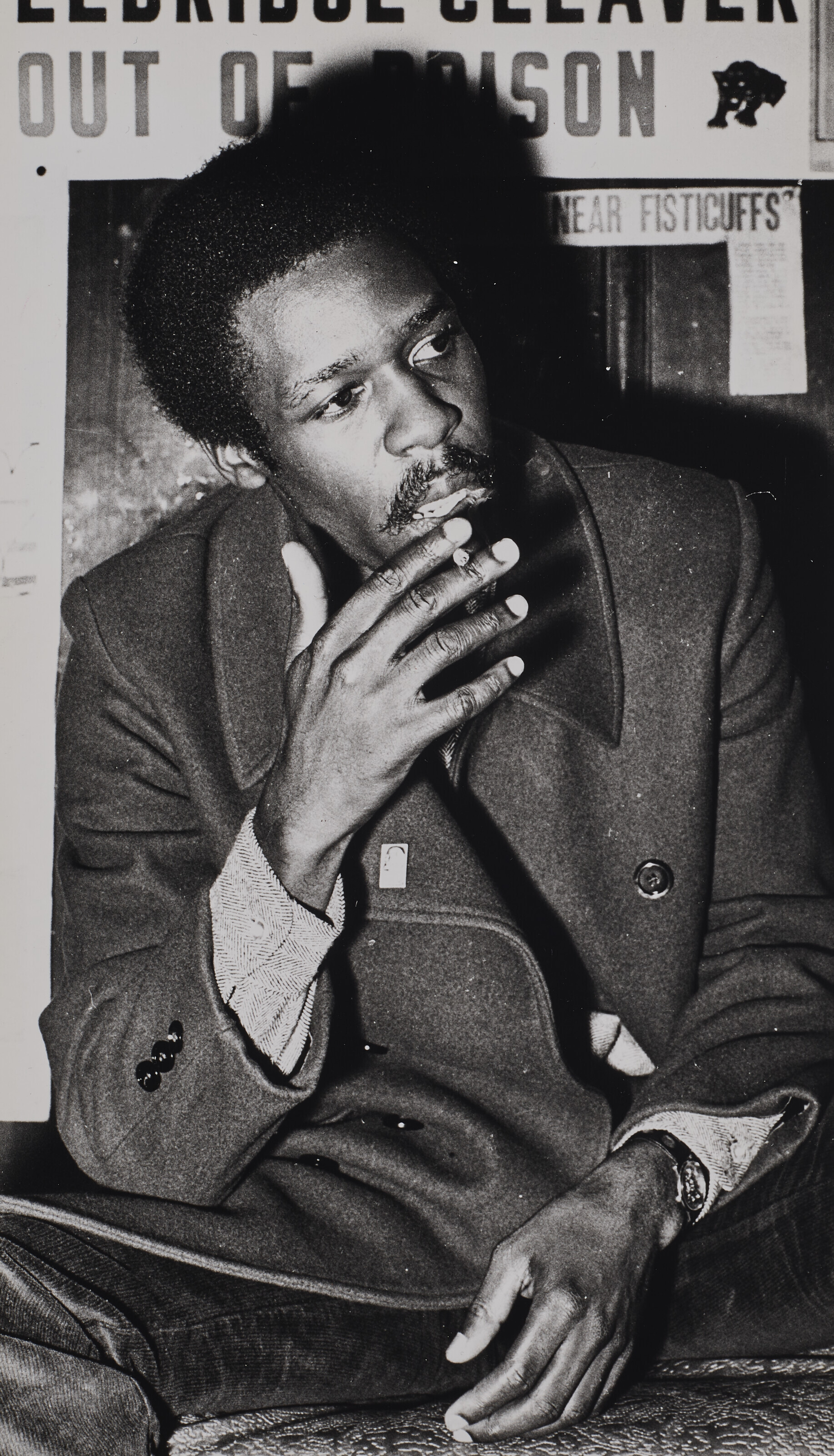 STEPHEN SHAMES (B. 1947), David Hilliard in Panther Office (from ...