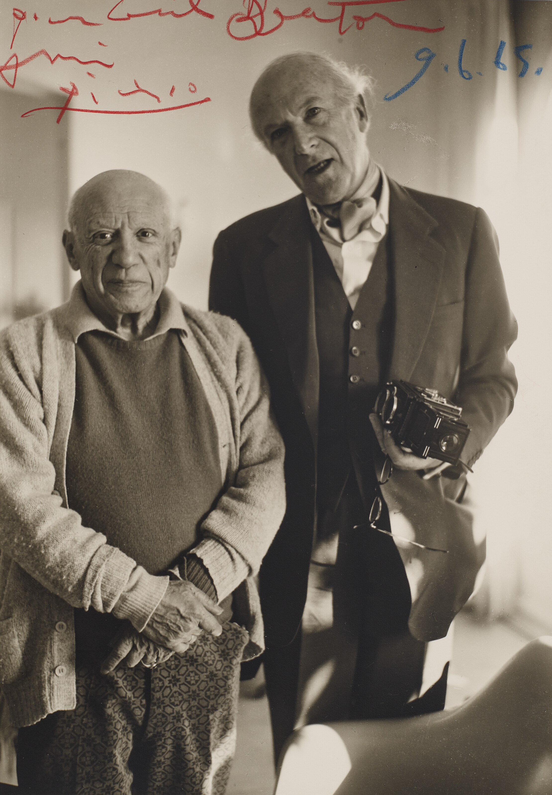 CECIL BEATON (1904–1980), Self Portrait with Picasso, 1965 | Christie’s