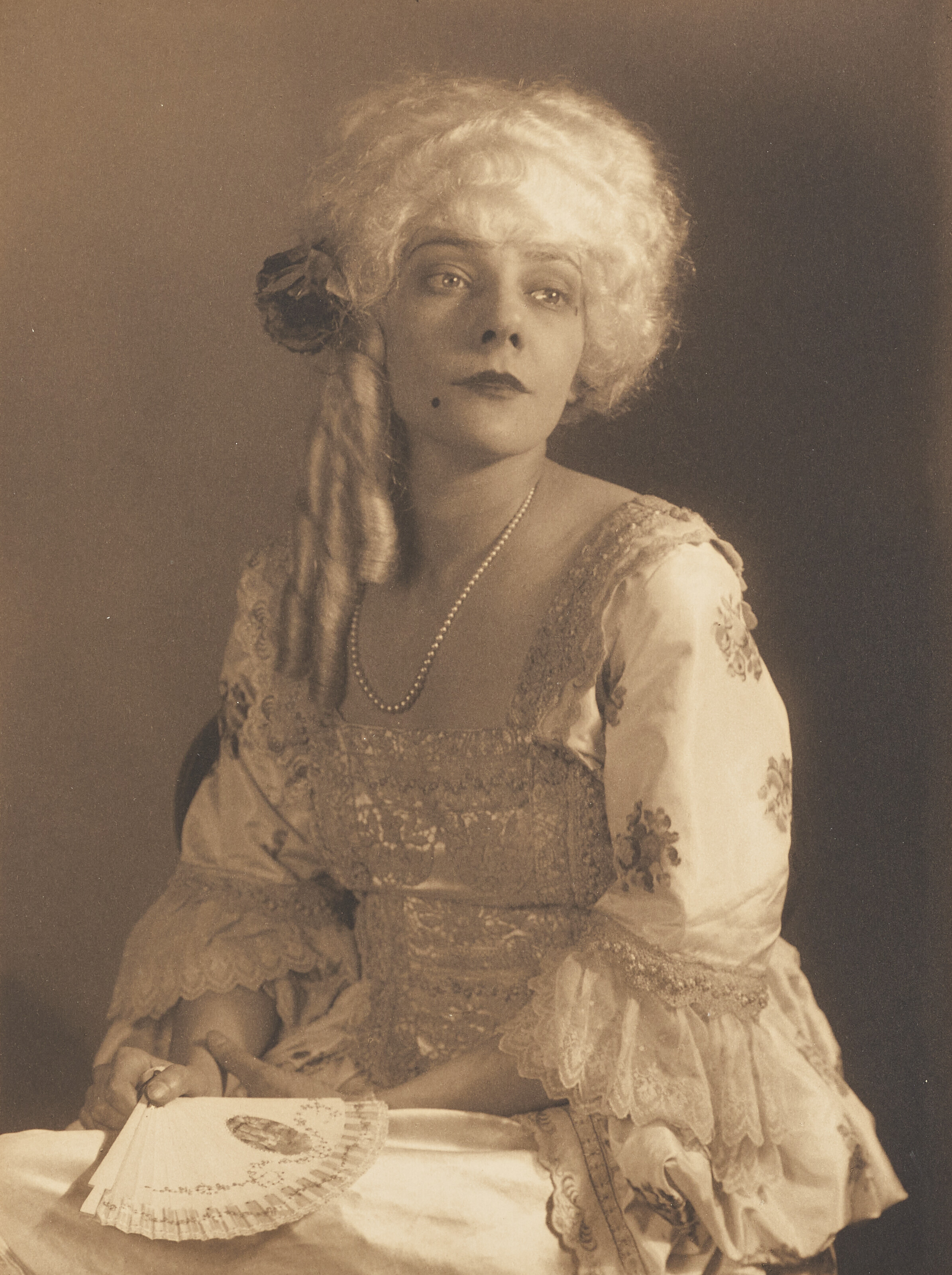PAUL OUTERBRIDGE JR. (1896–1958), Portrait of my wife in costume, 1924 ...