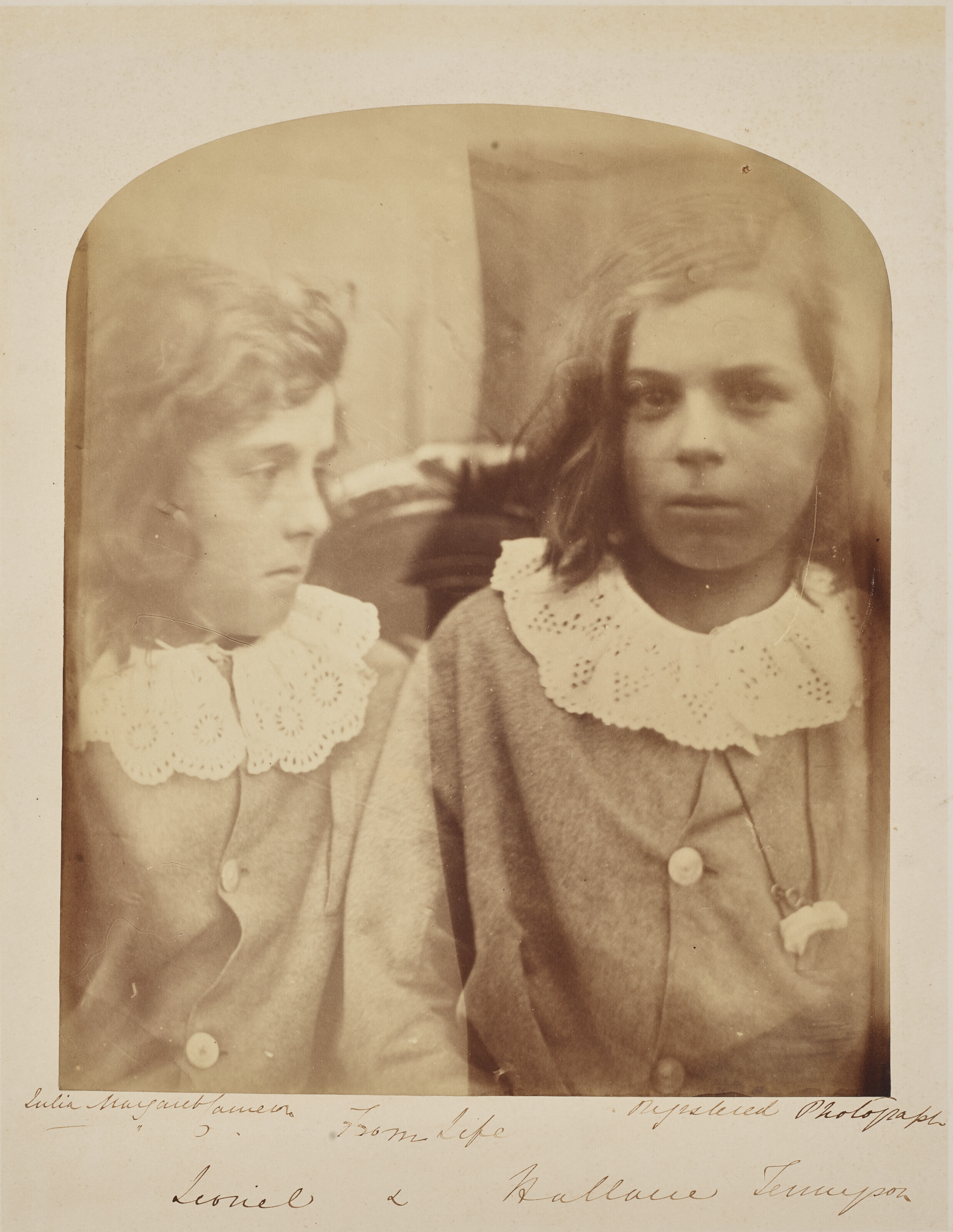 JULIA MARGARET CAMERON (1815–1879), Lionel and Hallman Tennyson, 1866 ...
