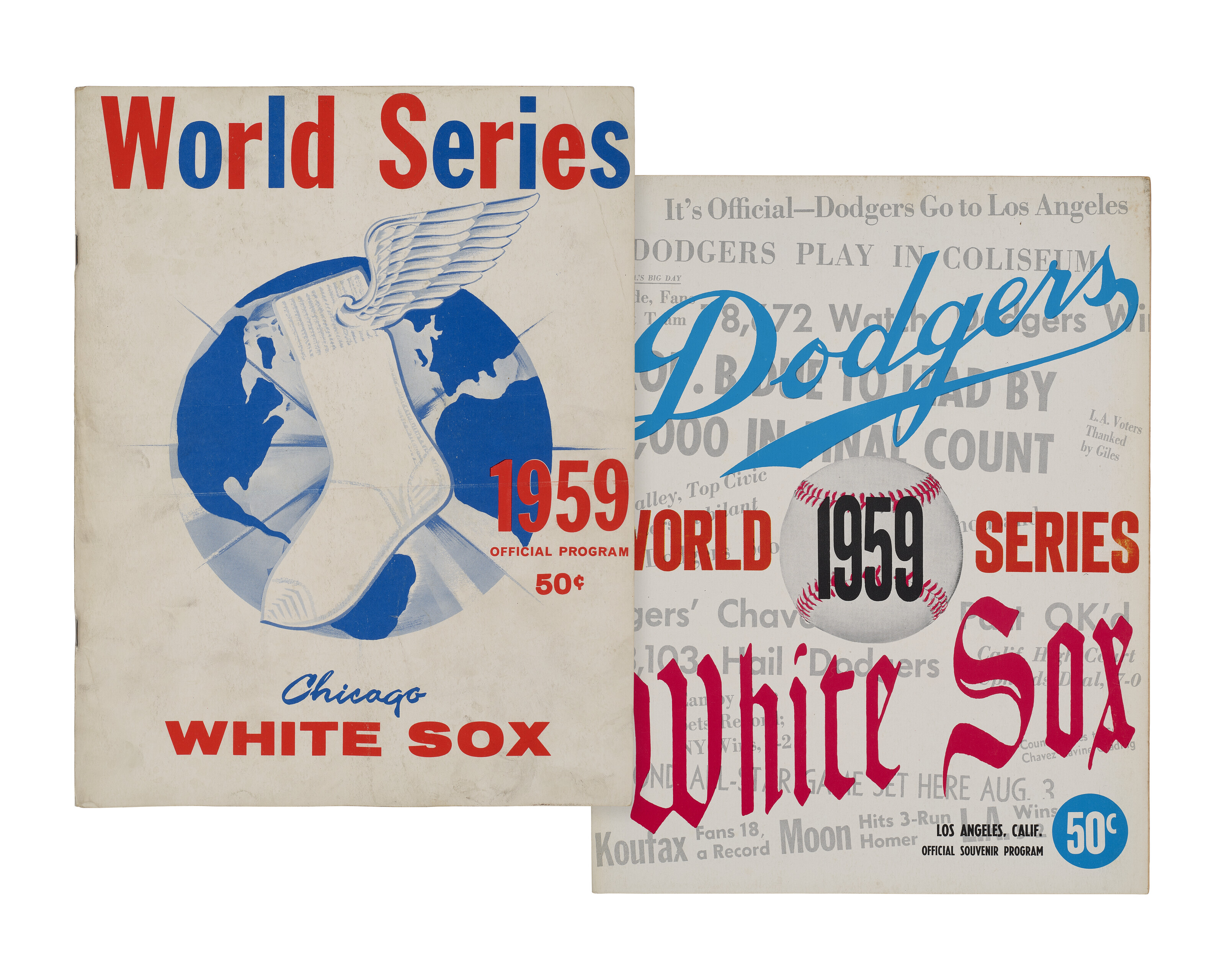 1959 WORLD SERIES PROGRAMS (2), | Christie’s