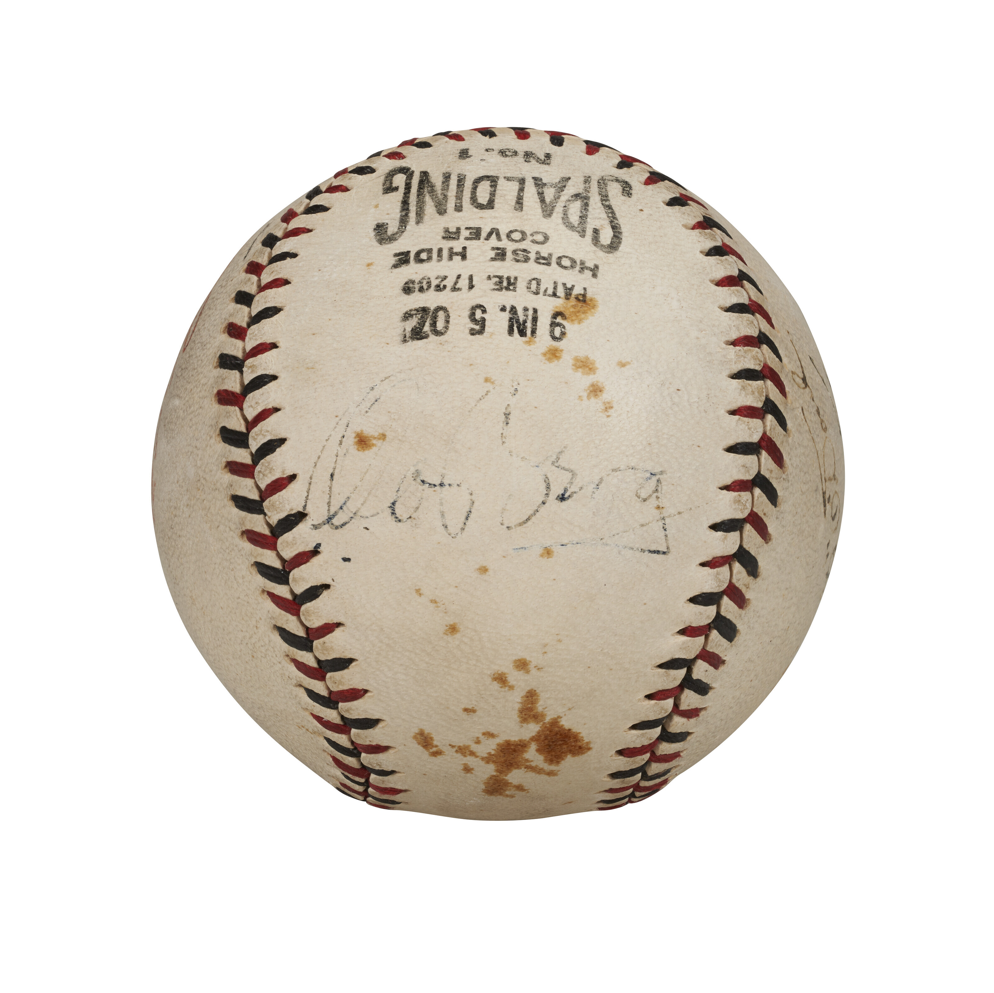 MOE BERG AND OTHERS AUTOGRAPHED BASEBALL C.1920S, | Christie’s